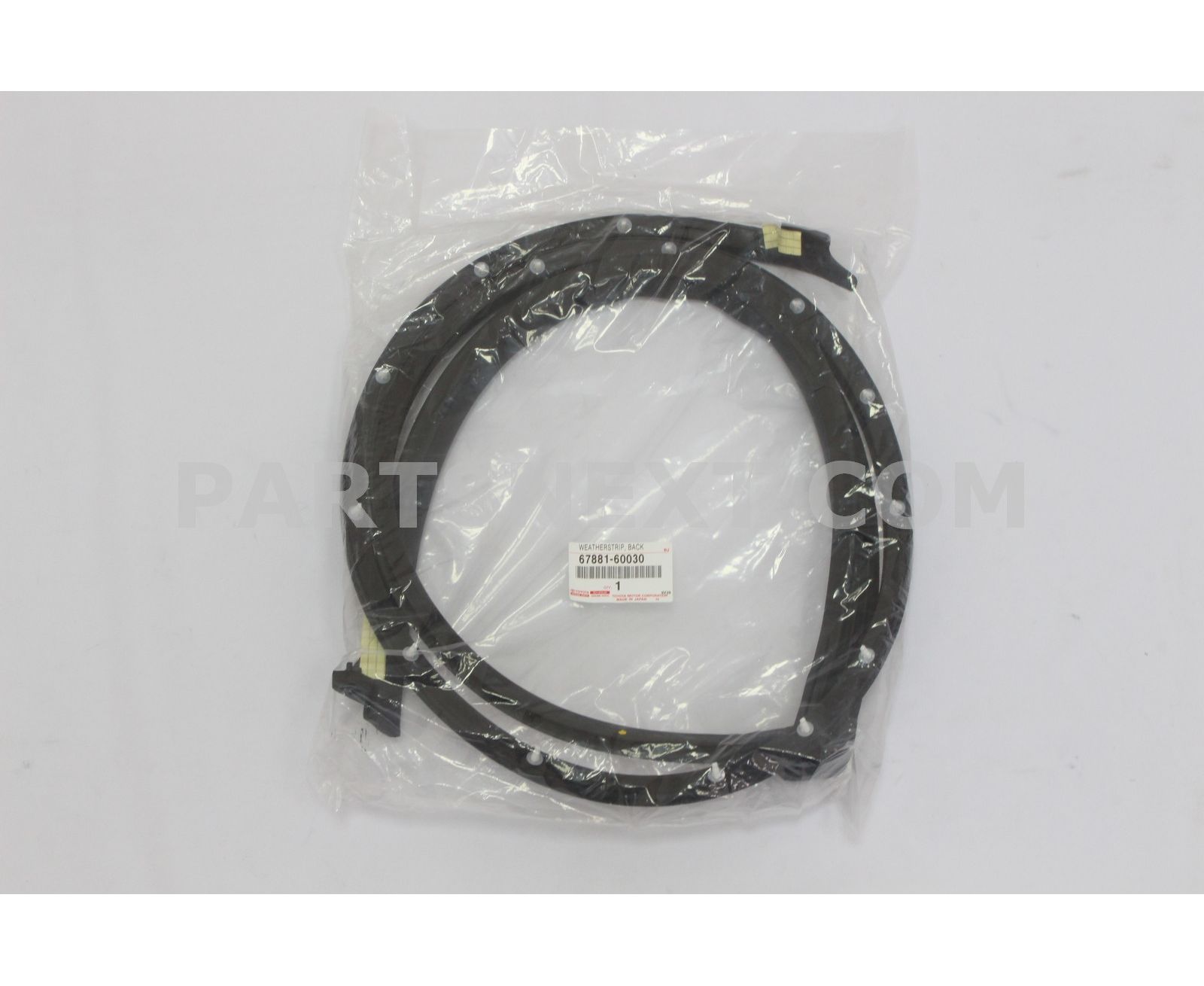 Toyota :: 67881-60030 WEATHERSTRIP, BACK DOOR