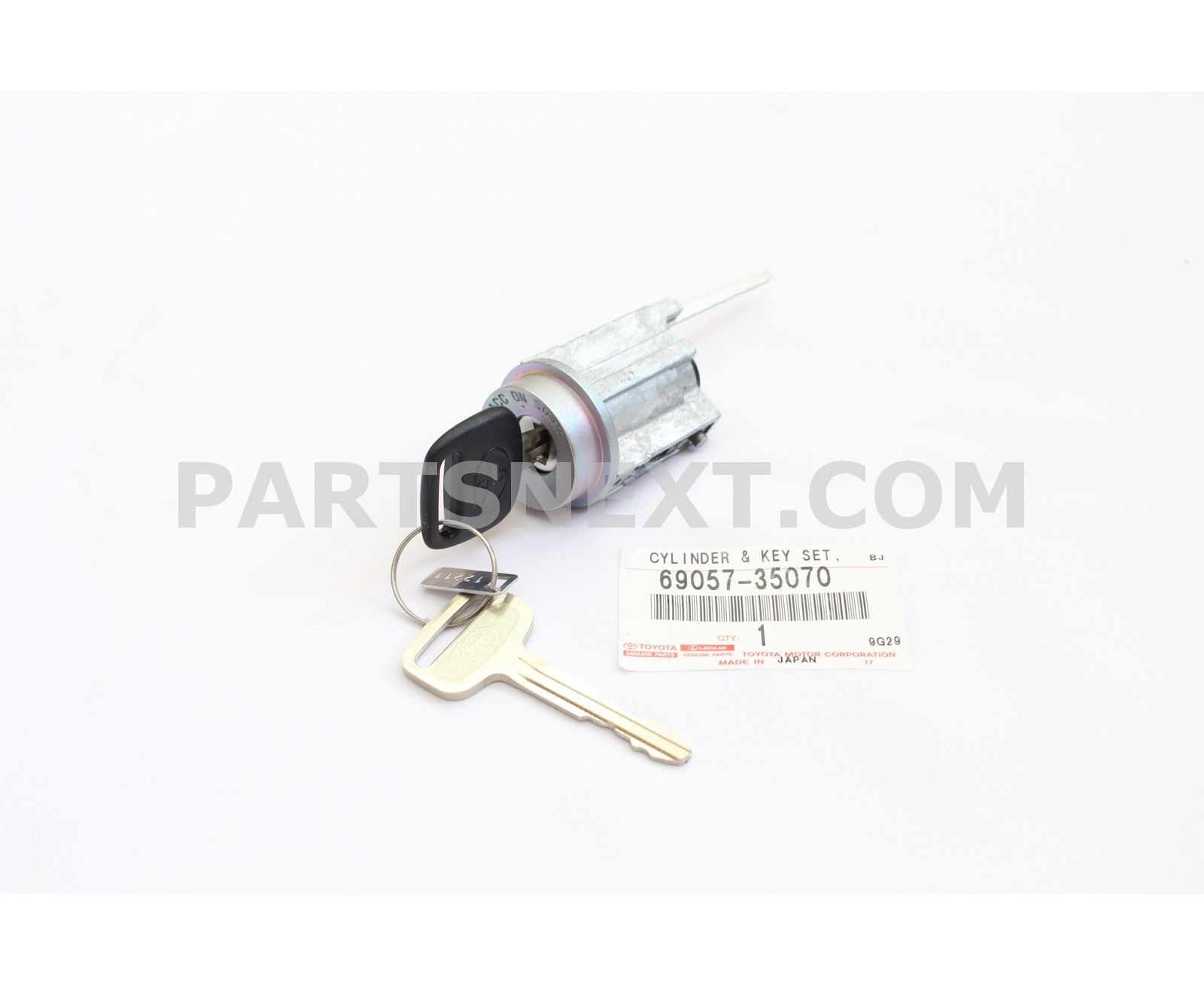 Toyota :: 69057-35070 CYLINDER & KEY SET, IGNITION SWITCH LOCK