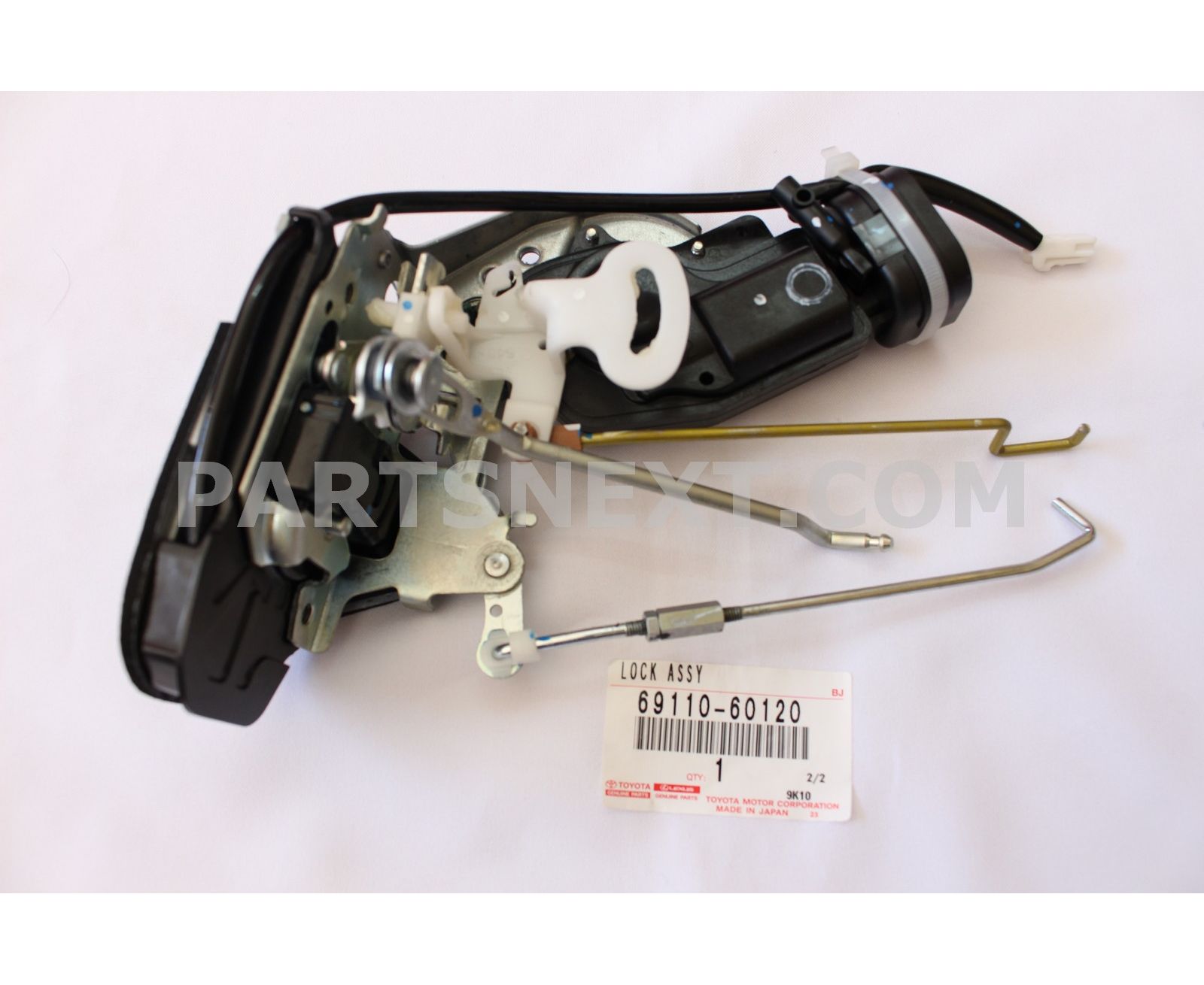 Toyota :: 69110-60120 LOCK ASSY, BACK DOOR