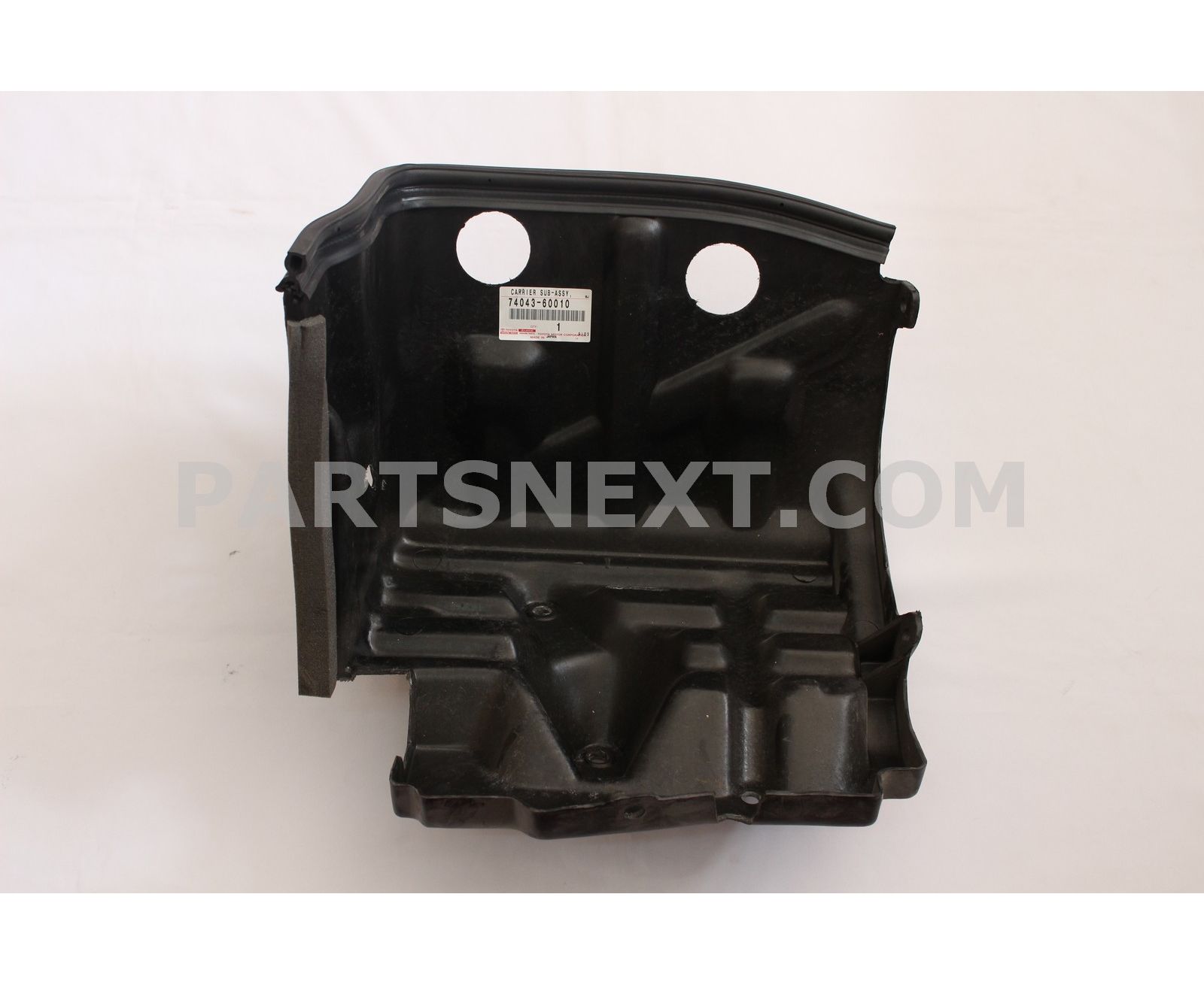 Toyota :: 74043-60010 CARRIER SUB-ASSY, BATTERY, NO.2