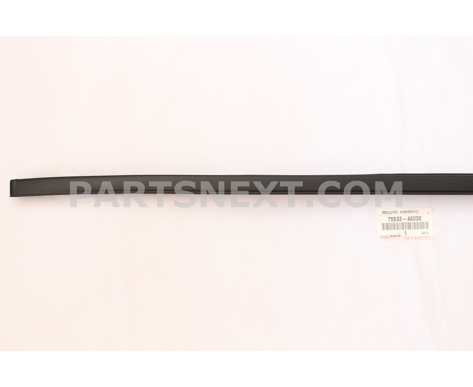 Toyota :: 75533-48030 MOULDING, WINDSHIELD, OUTSIDE RH