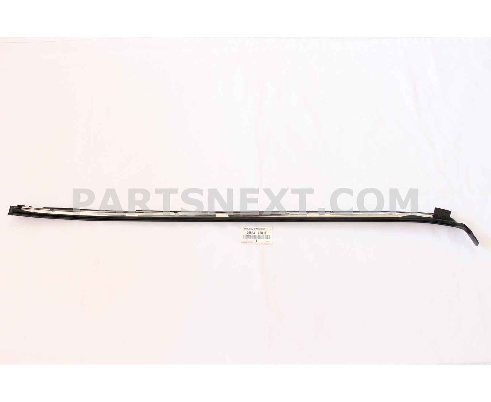 Toyota :: 75533-48030 MOULDING, WINDSHIELD, OUTSIDE RH