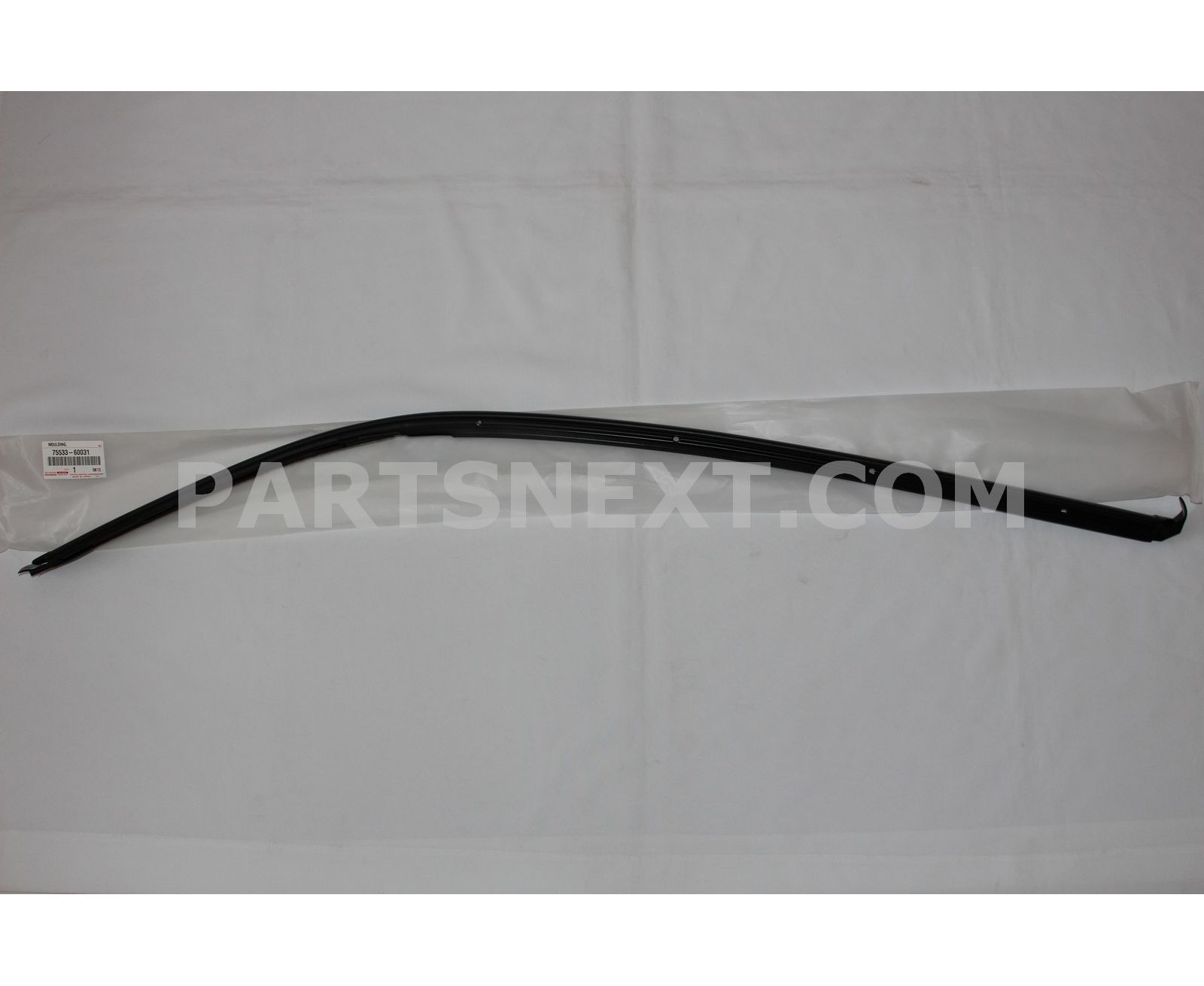 Toyota :: 75533-60031 MOULDING, WINDSHIELD, OUTSIDE RH