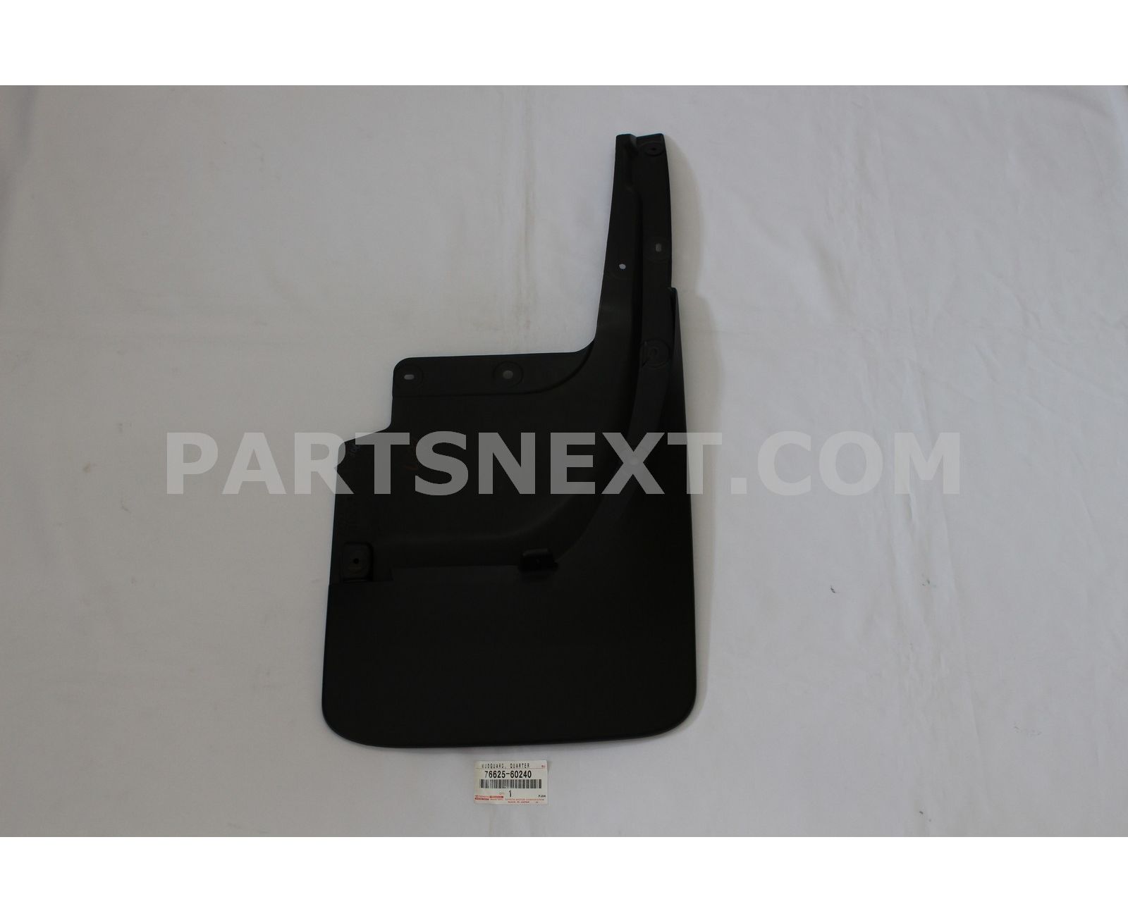 Toyota :: 76625-60240 MUDGUARD, QUARTER PANEL, REAR RH