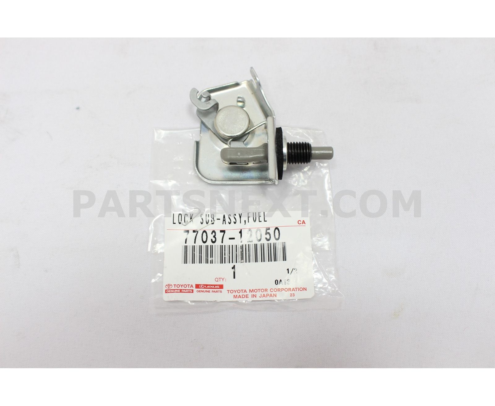 Toyota :: 77037-12050 LOCK SUB-ASSY, FUEL FILLER OPENING LID