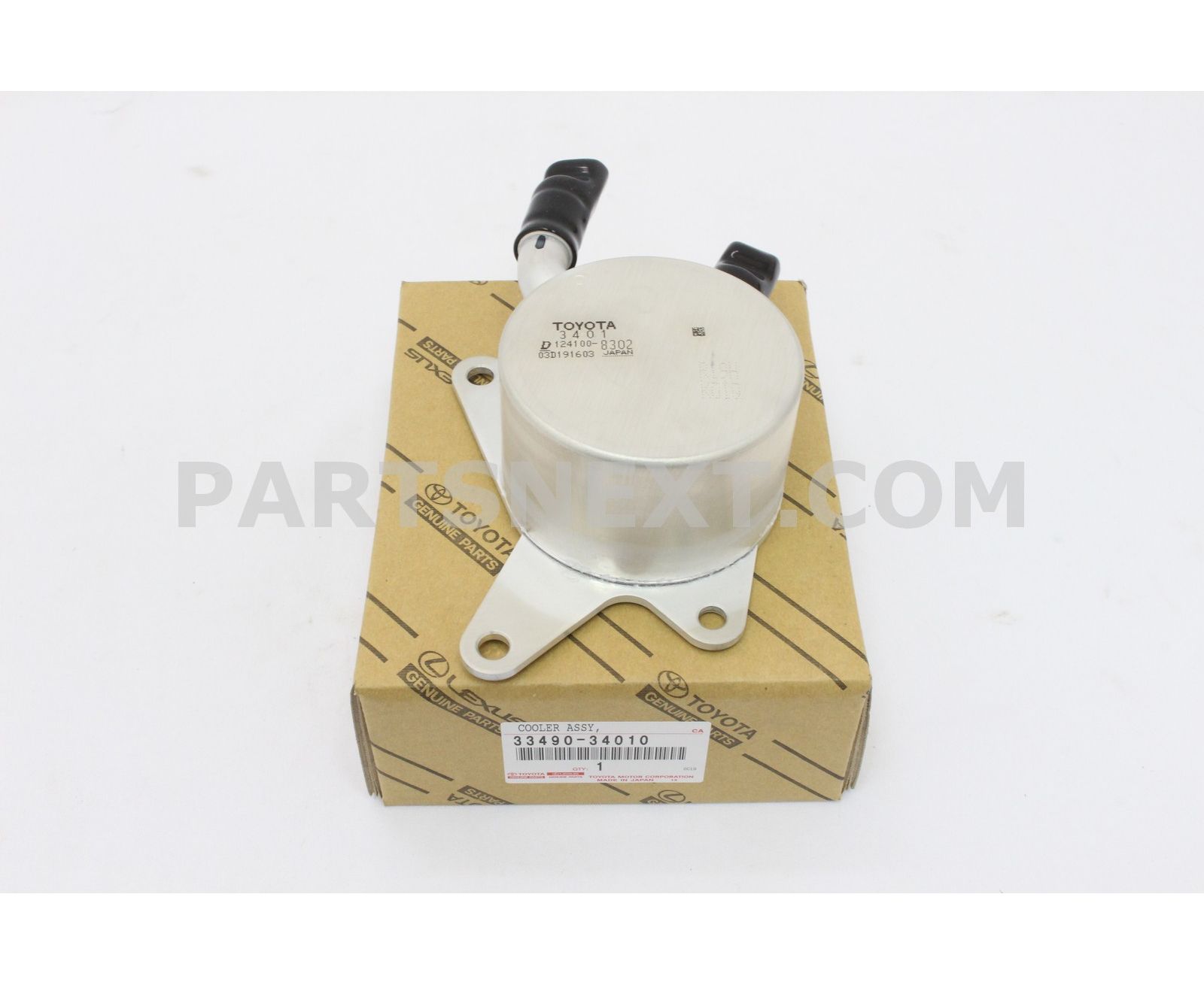 Toyota :: 33490-34010 COOLER ASSY, TRANSMISSION OIL