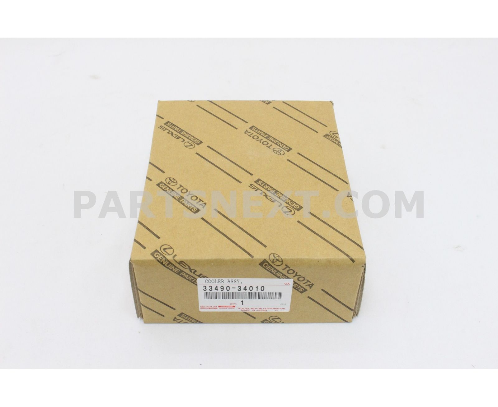 Toyota :: 33490-34010 COOLER ASSY, TRANSMISSION OIL