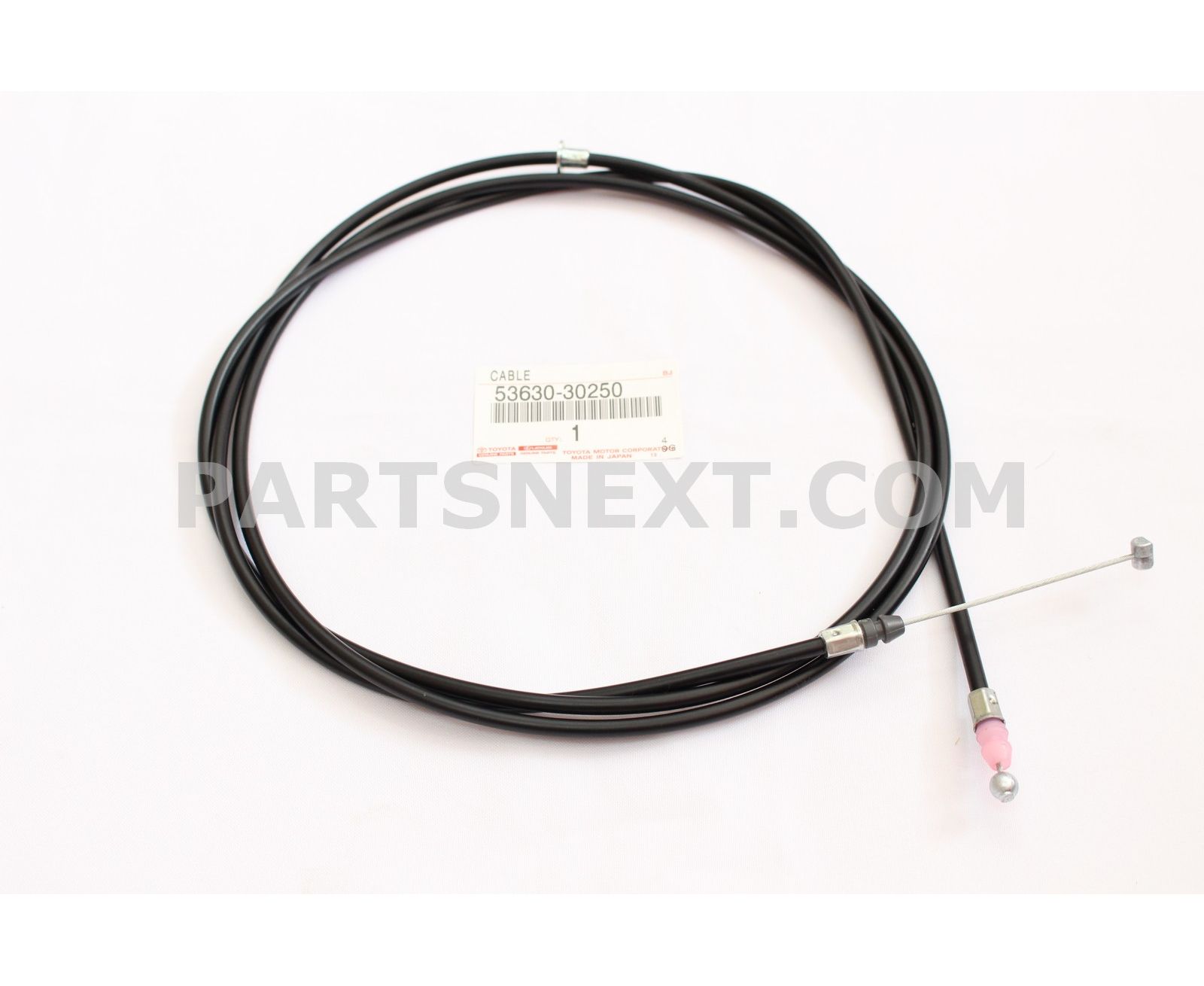 Toyota :: 53630-30250 CABLE ASSY, HOOD LOCK CONTROL