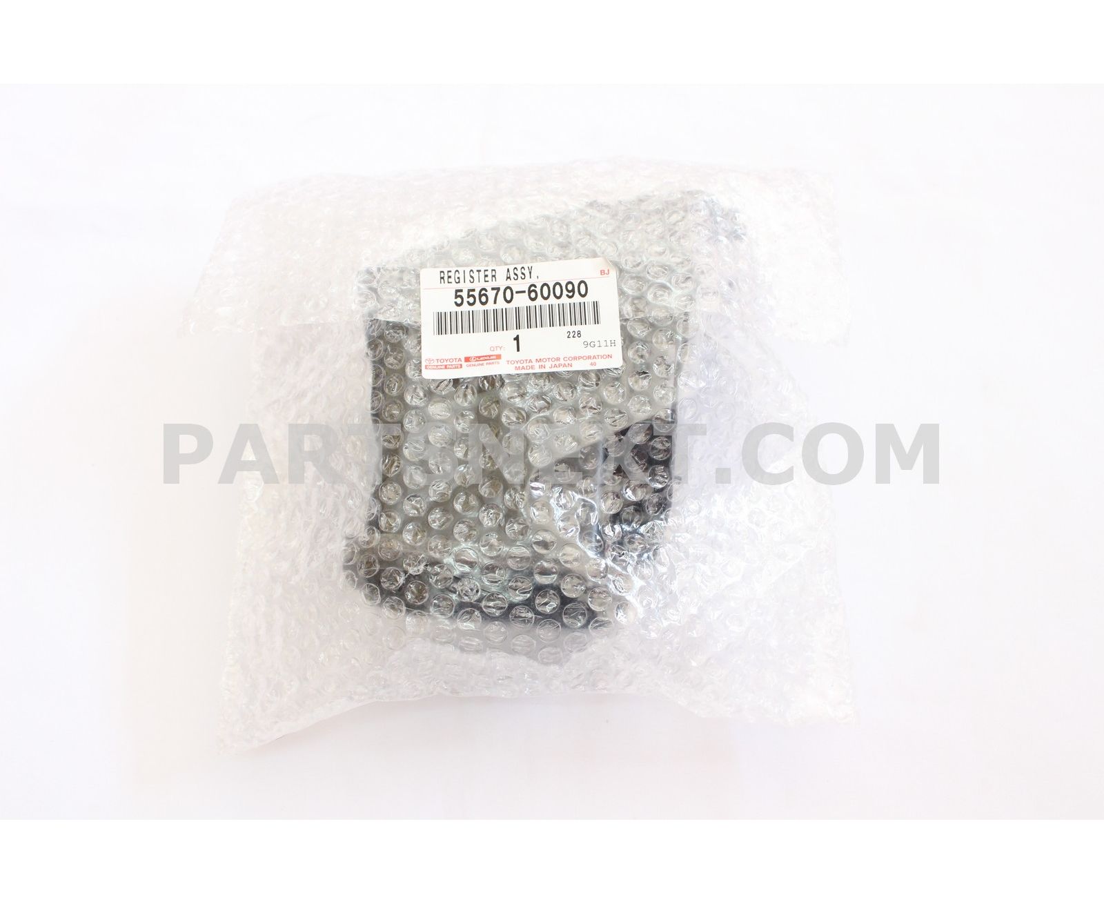 Toyota :: 55670-60090 REGISTER ASSY, INSTRUMENT PANEL, CENTER