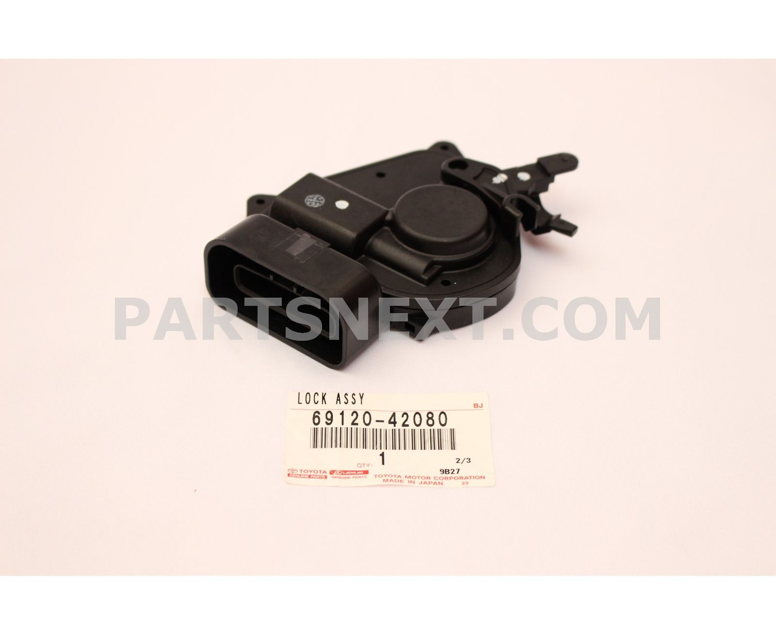 Toyota :: 69120-42080 ACTUATOR ASSY, FRONT DOOR LOCK, LH