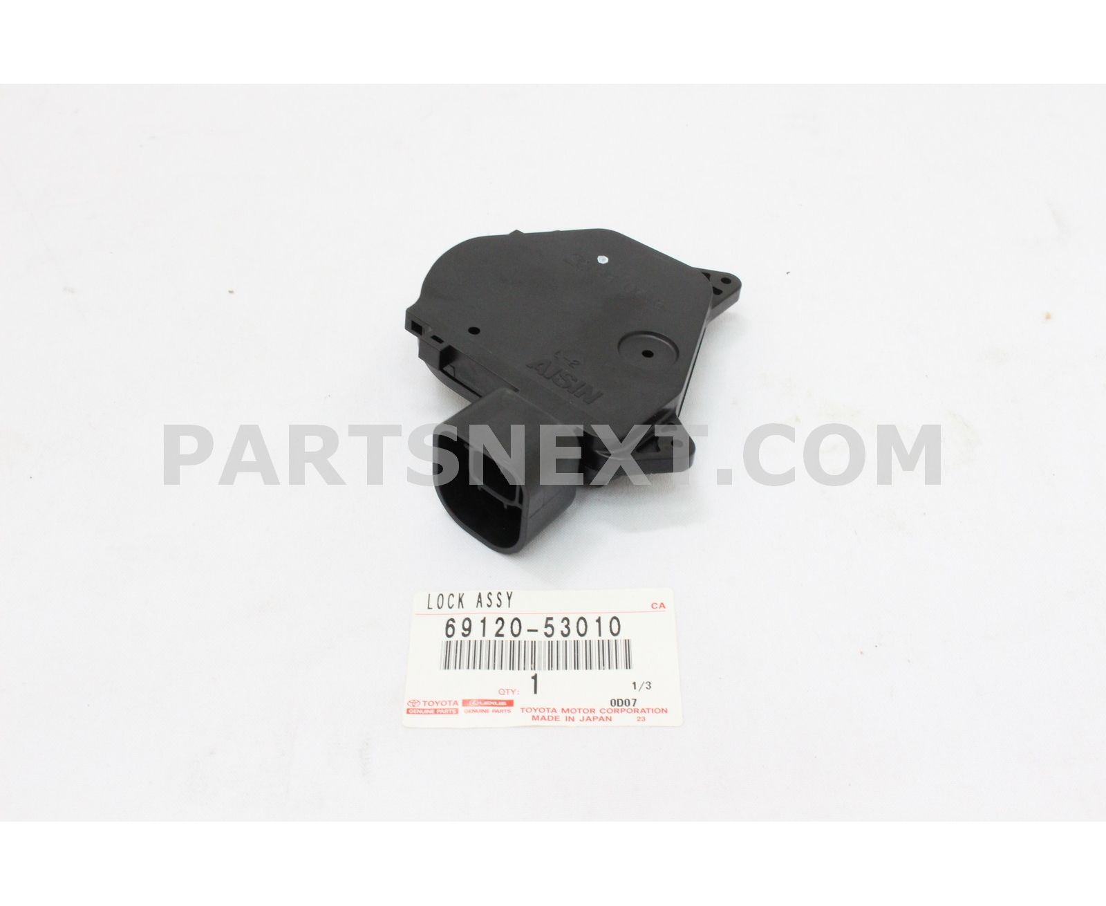 Toyota :: 69120-53010 ACTUATOR ASSY, FRONT DOOR LOCK, LH