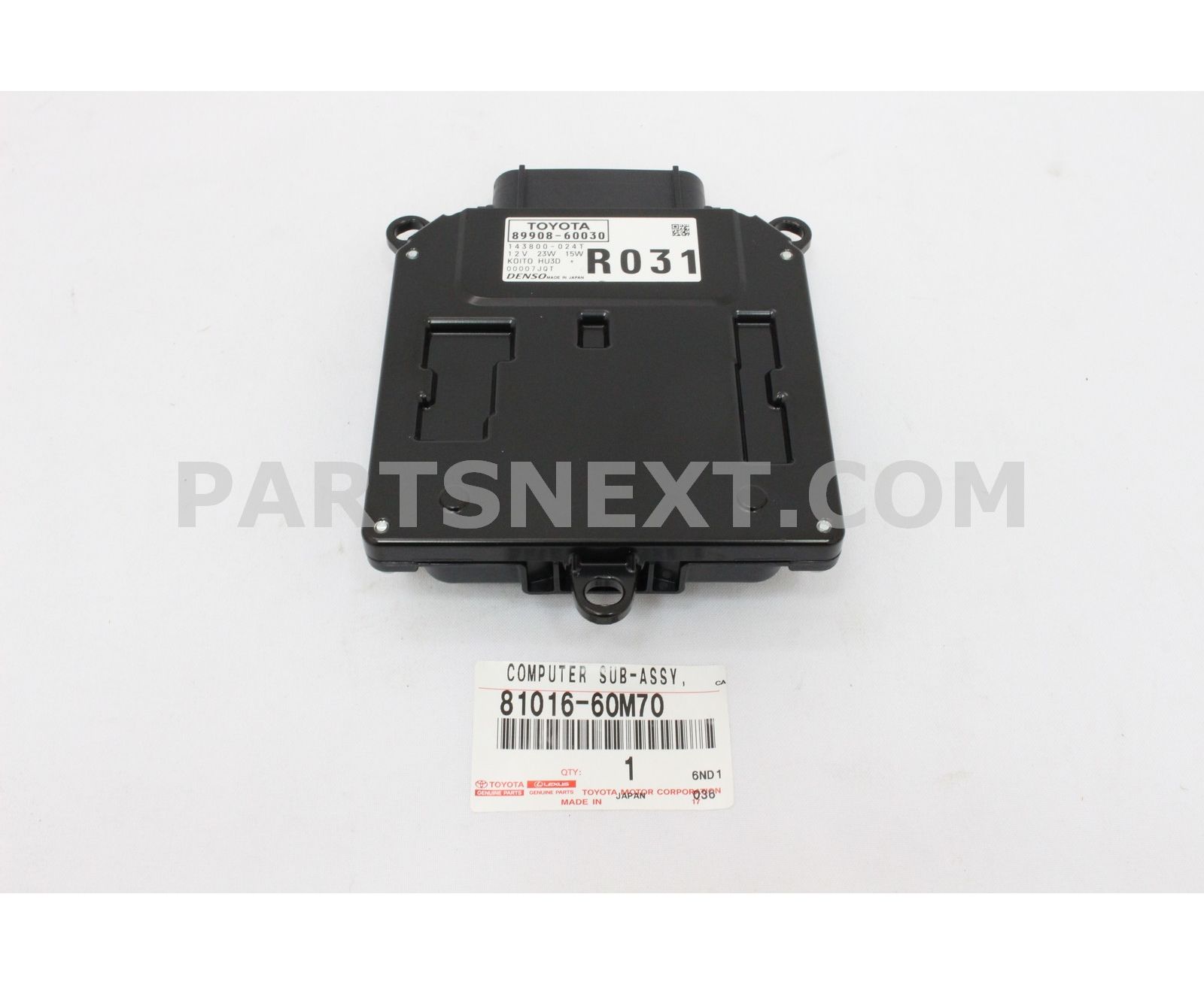 Toyota :: 81016-60M70 COMPUTER SUB-ASSY