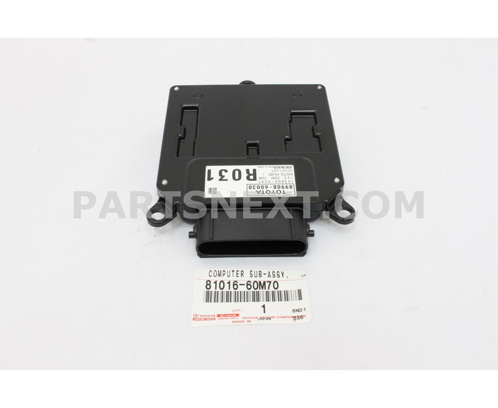 Toyota :: 81016-60M70 COMPUTER SUB-ASSY