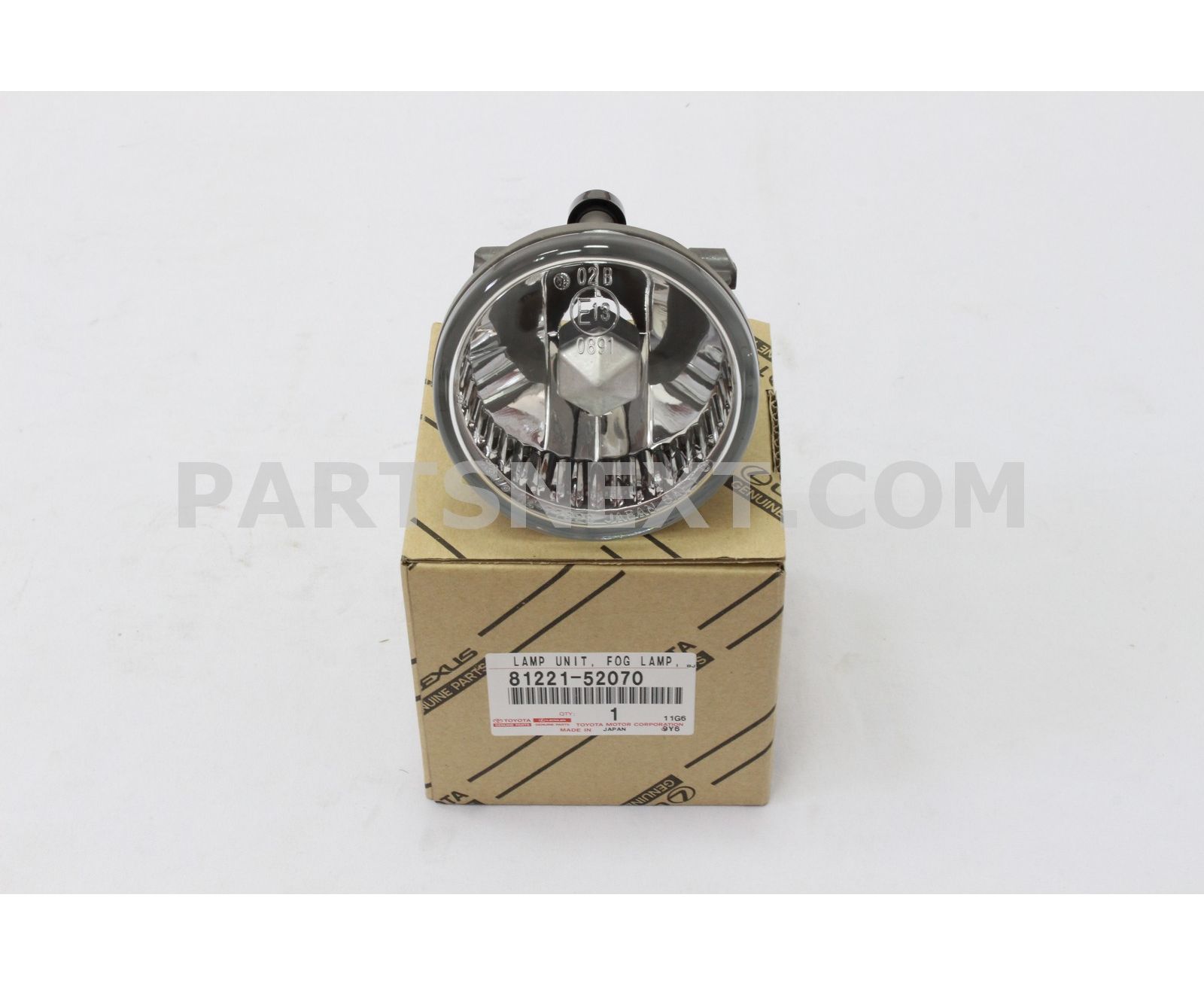 Toyota :: 81221-52070 LAMP UNIT, FOG LAMP, LH