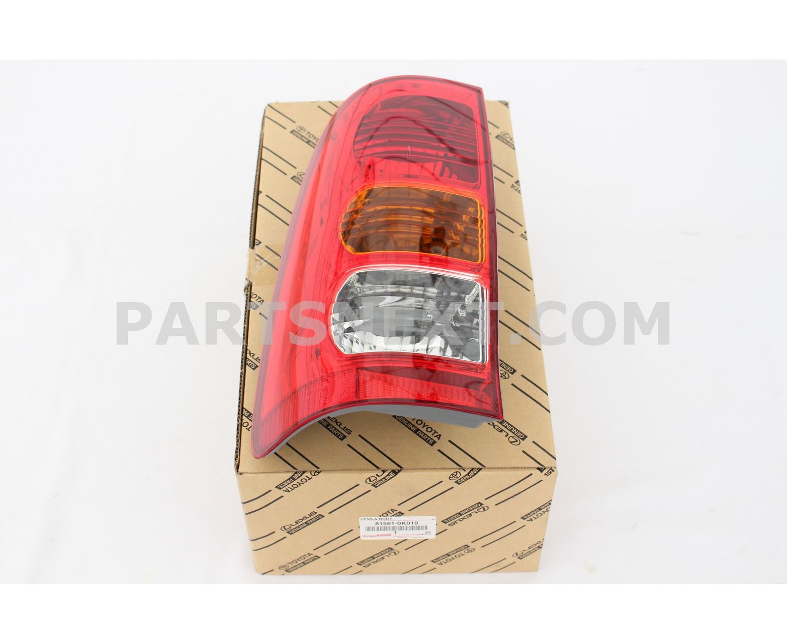 Toyota :: 81561-0K010 LENS, REAR COMBINATION LAMP, LH
