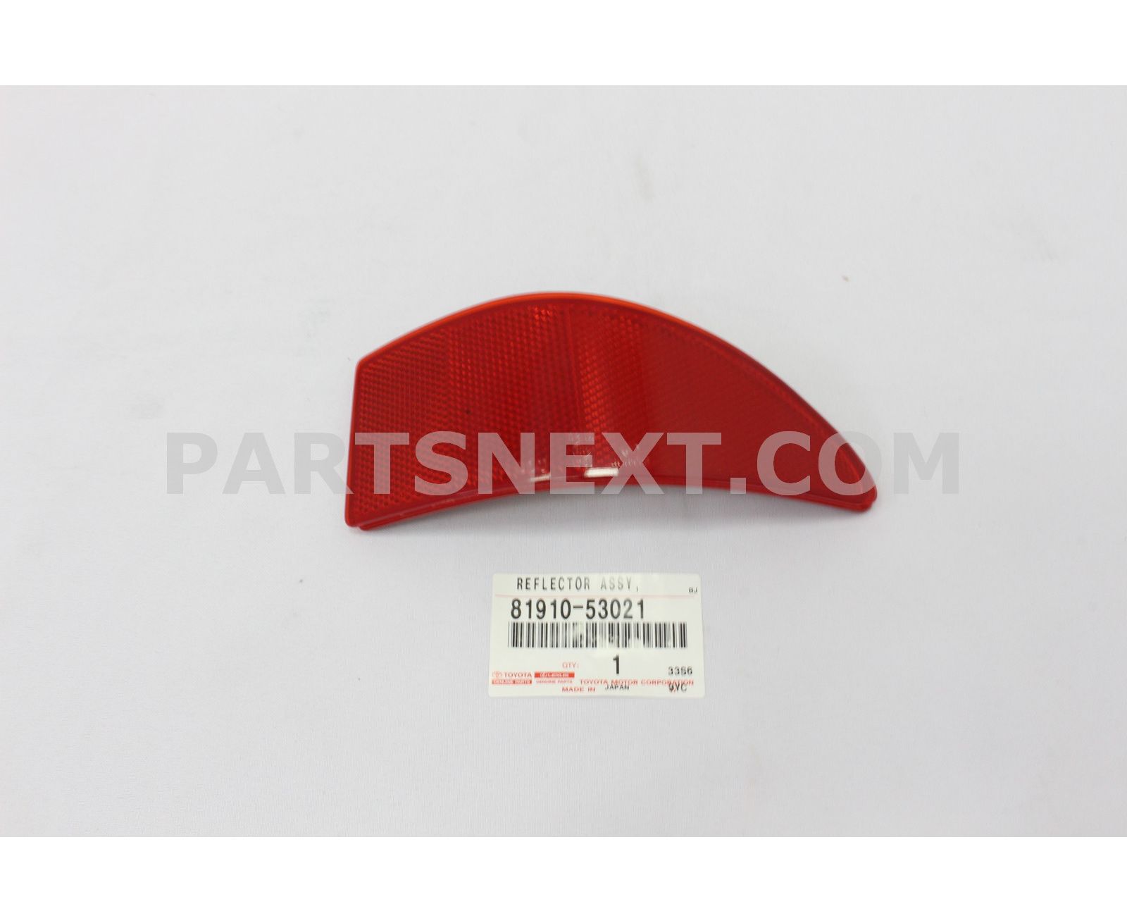 Toyota :: 81910-53021 REFLECTOR ASSY, REFLEX, RH