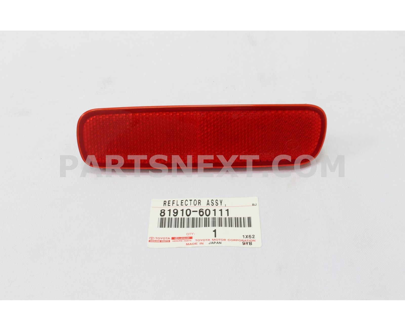 Toyota :: 81910-60111 REFLECTOR ASSY, REFLEX, RH