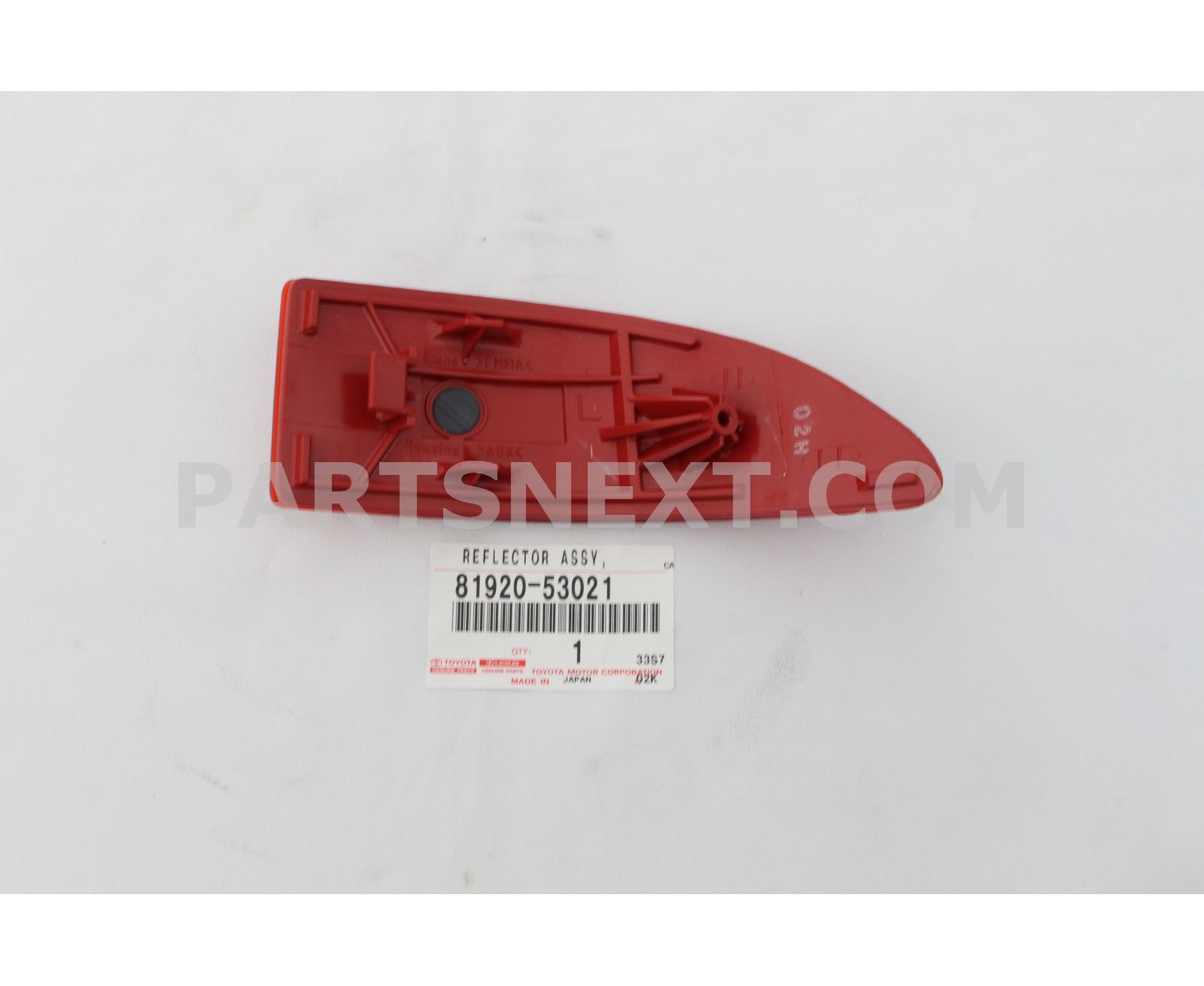 Toyota :: 81920-53021 REFLECTOR ASSY, REFLEX, LH