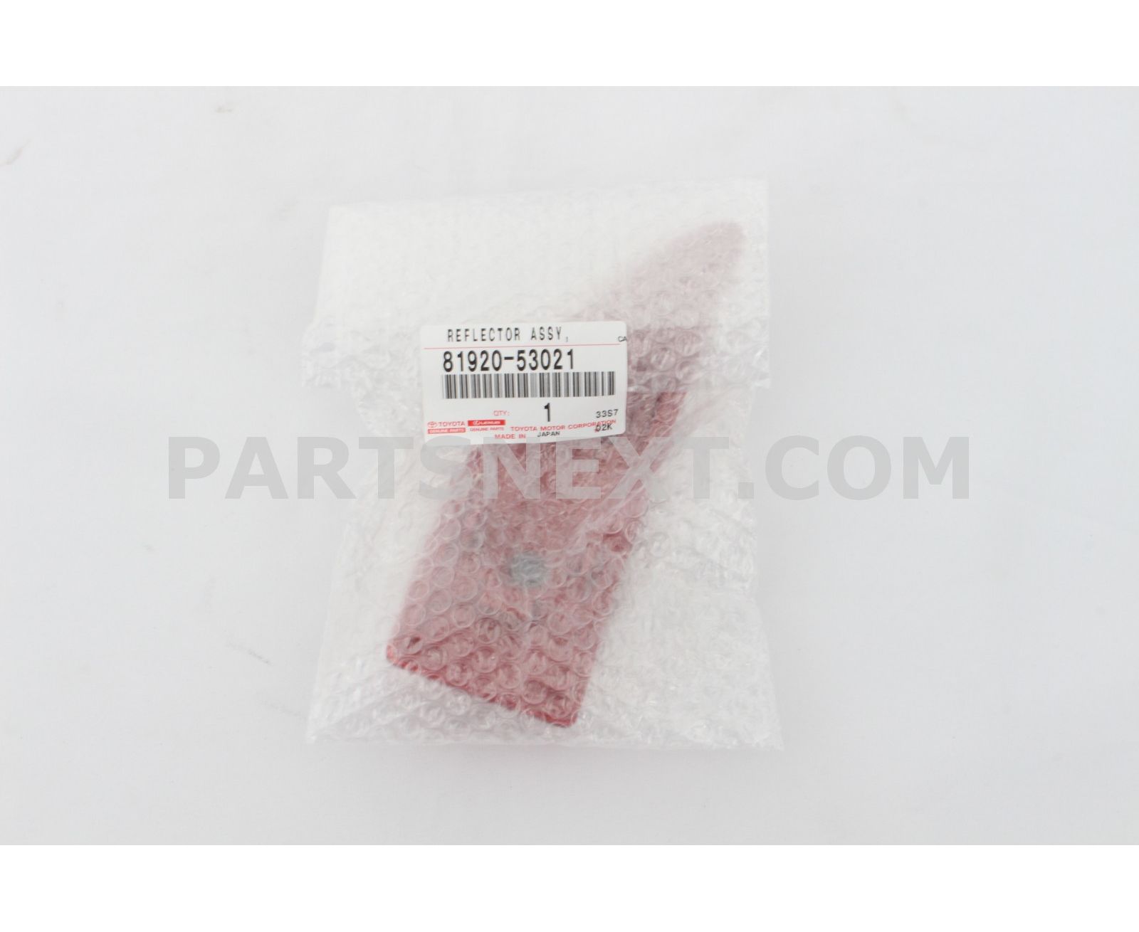 Toyota :: 81920-53021 REFLECTOR ASSY, REFLEX, LH