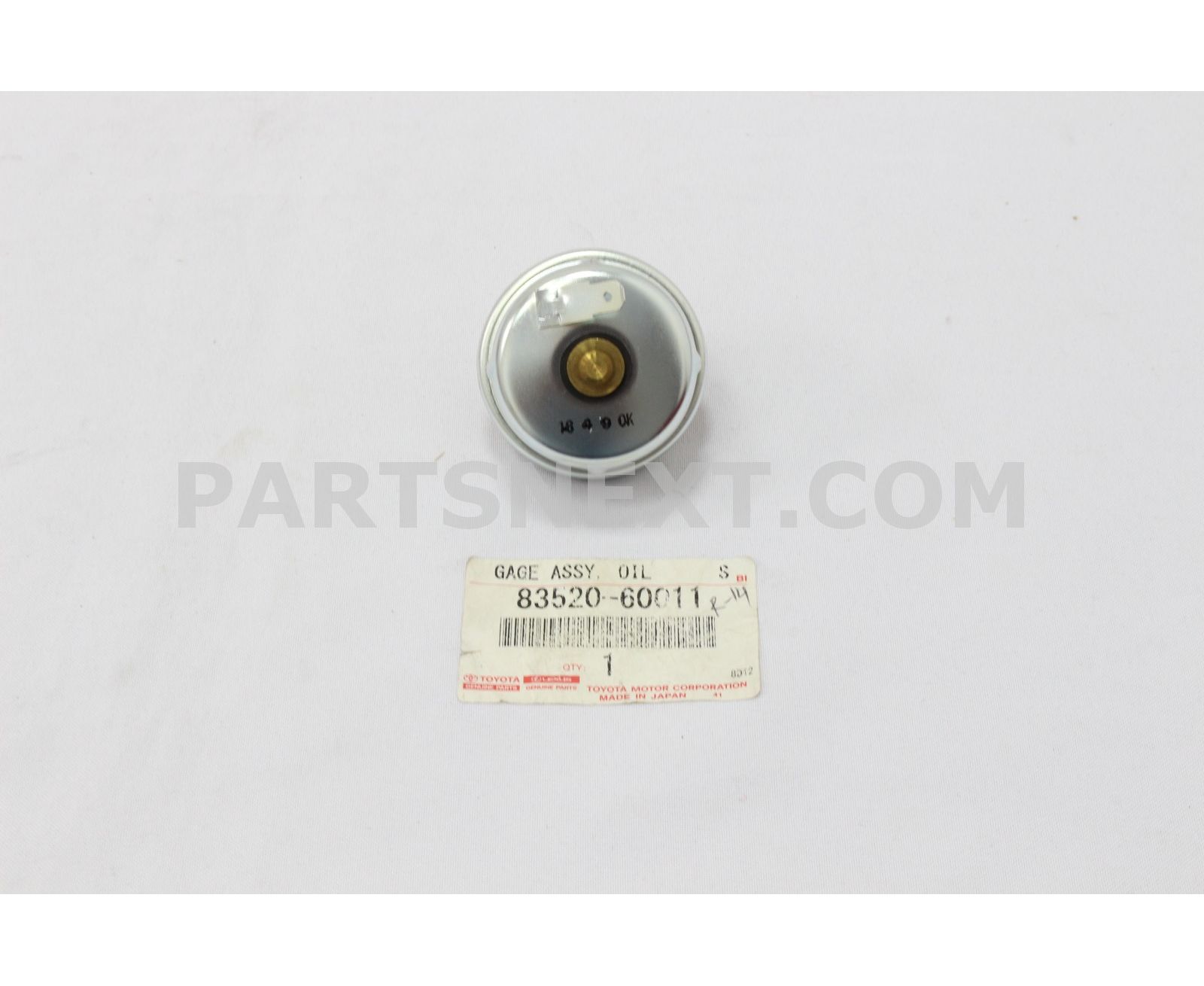Toyota :: 83520-60011 GAGE ASSY,OIL PRESSURE SENDER