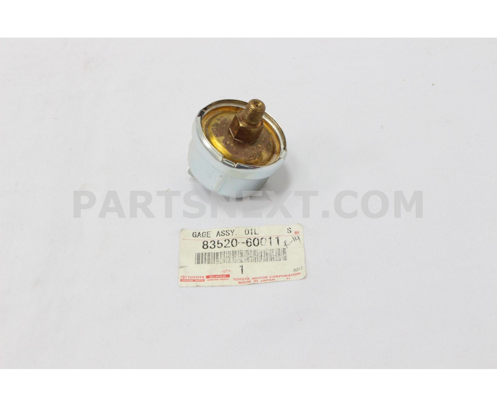 Toyota :: 83520-60011 GAGE ASSY,OIL PRESSURE SENDER