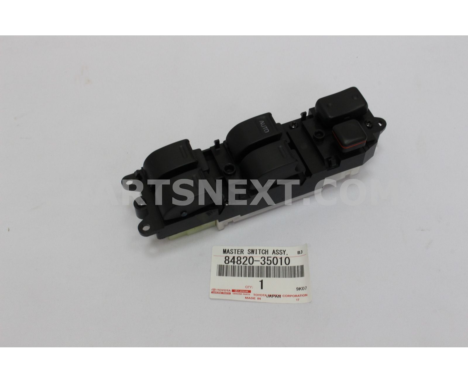 Toyota :: 84820-35010 MASTER SWITCH ASSY, POWER WINDOW REGULATOR