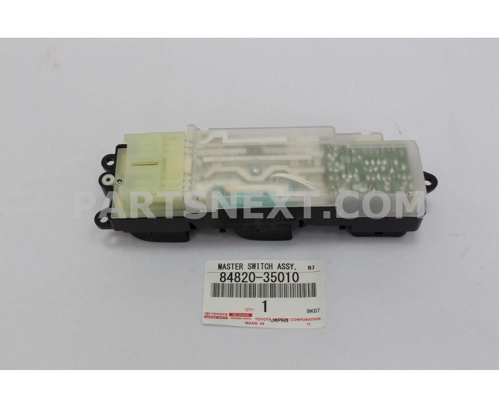 Toyota :: 84820-35010 MASTER SWITCH ASSY, POWER WINDOW REGULATOR