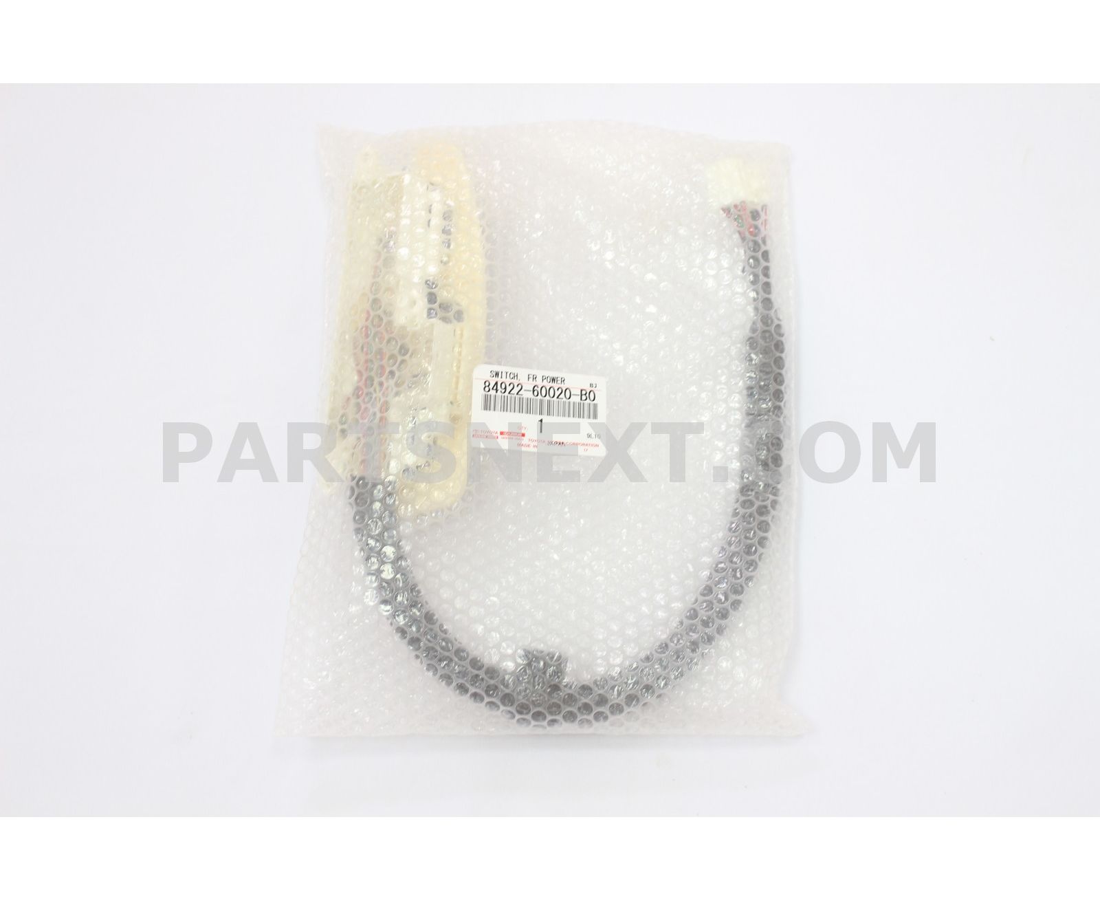 Toyota :: 84922-60020-B0 SWITCH, FRONT POWER SEAT