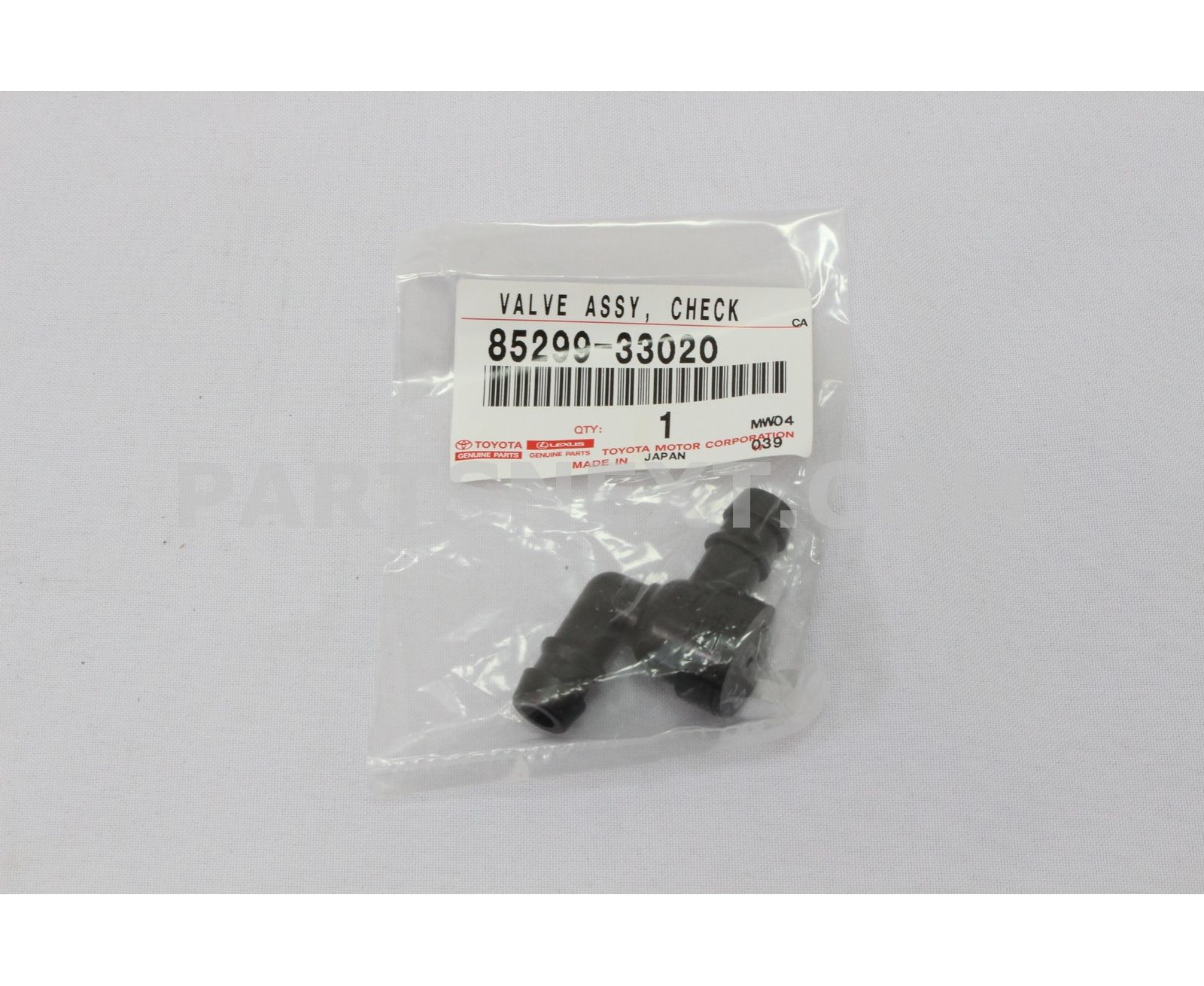 Toyota :: 85299-33020 VALVE ASSY, CHECK