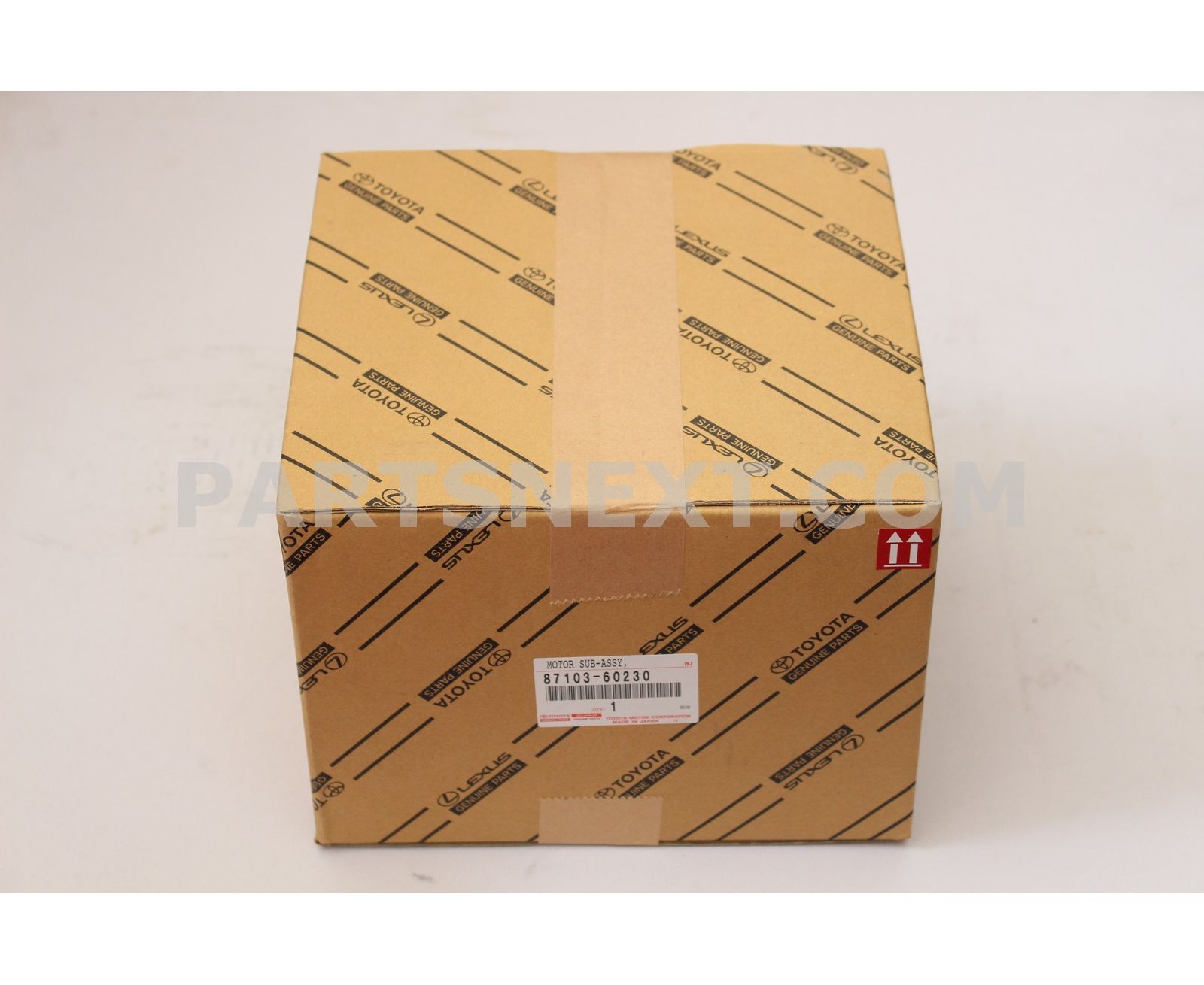 Toyota :: 87103-60230 MOTOR SUB-ASSY, HEATER BLOWER, W/FAN