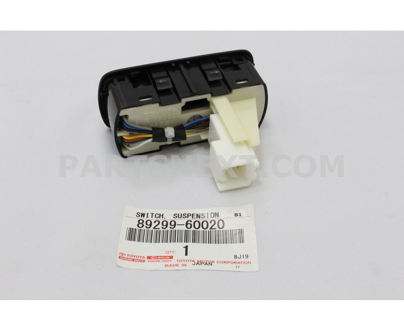 Toyota :: 89299-60020 SWITCH, SUSPENSION CONTROL