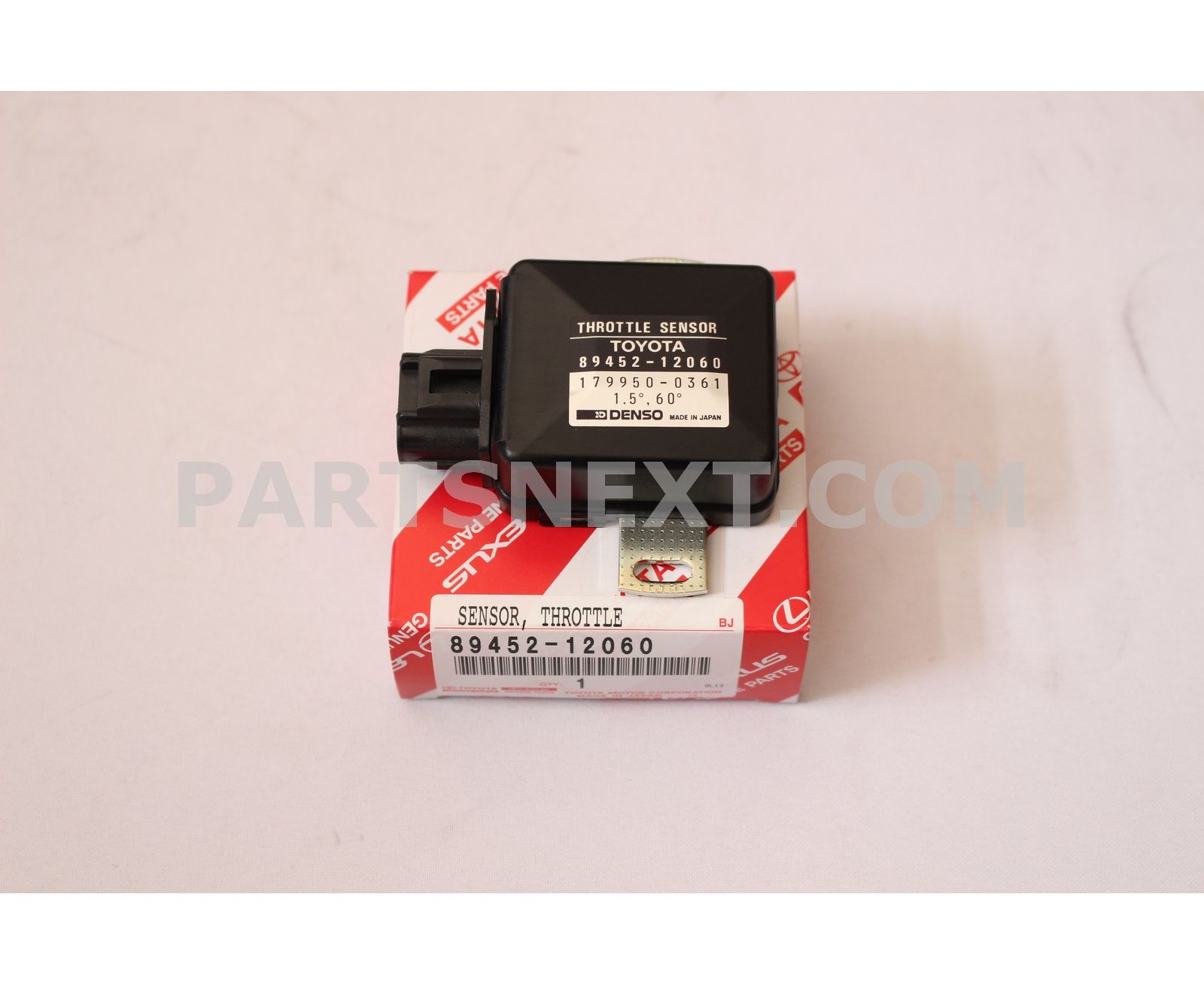 Toyota :: 89452-12060 SENSOR, THROTTLE POSITION (FOR E.F.I.)