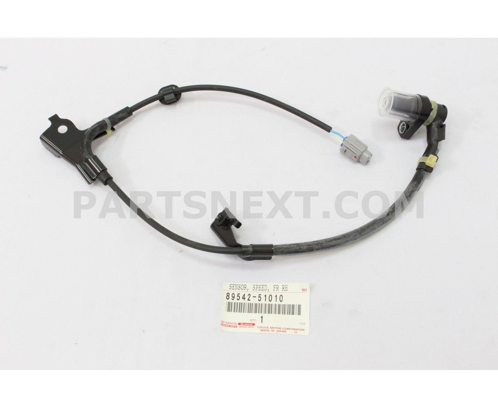 Toyota :: 89542-51010 SENSOR, SPEED, FRONT RH