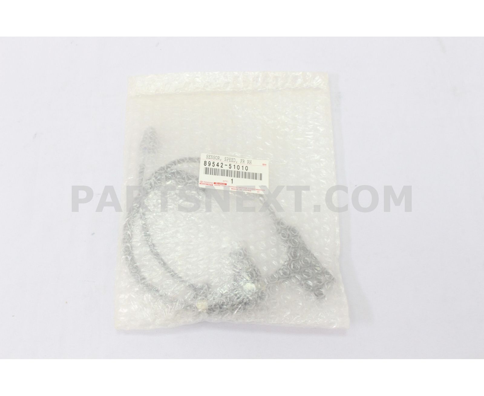 Toyota :: 89542-51010 SENSOR, SPEED, FRONT RH