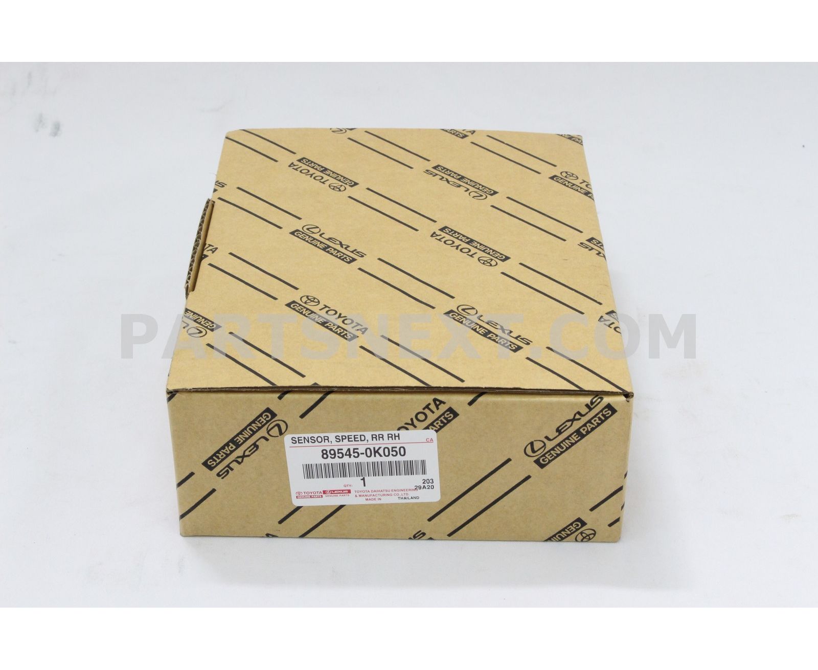 Toyota :: 89545-0K050 SENSOR, SPEED, REAR RH