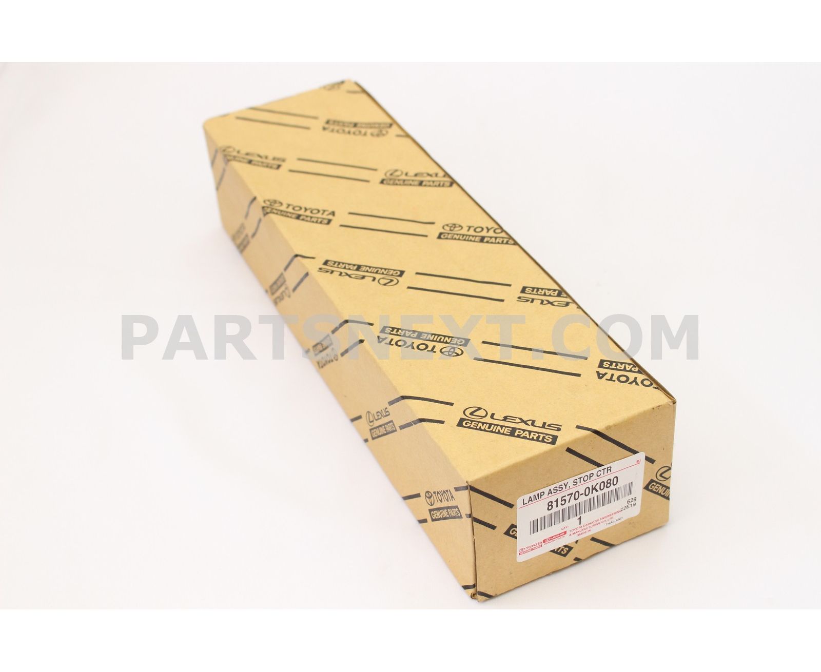 Toyota :: 81570-0K080 LAMP ASSY, CENTER STOP