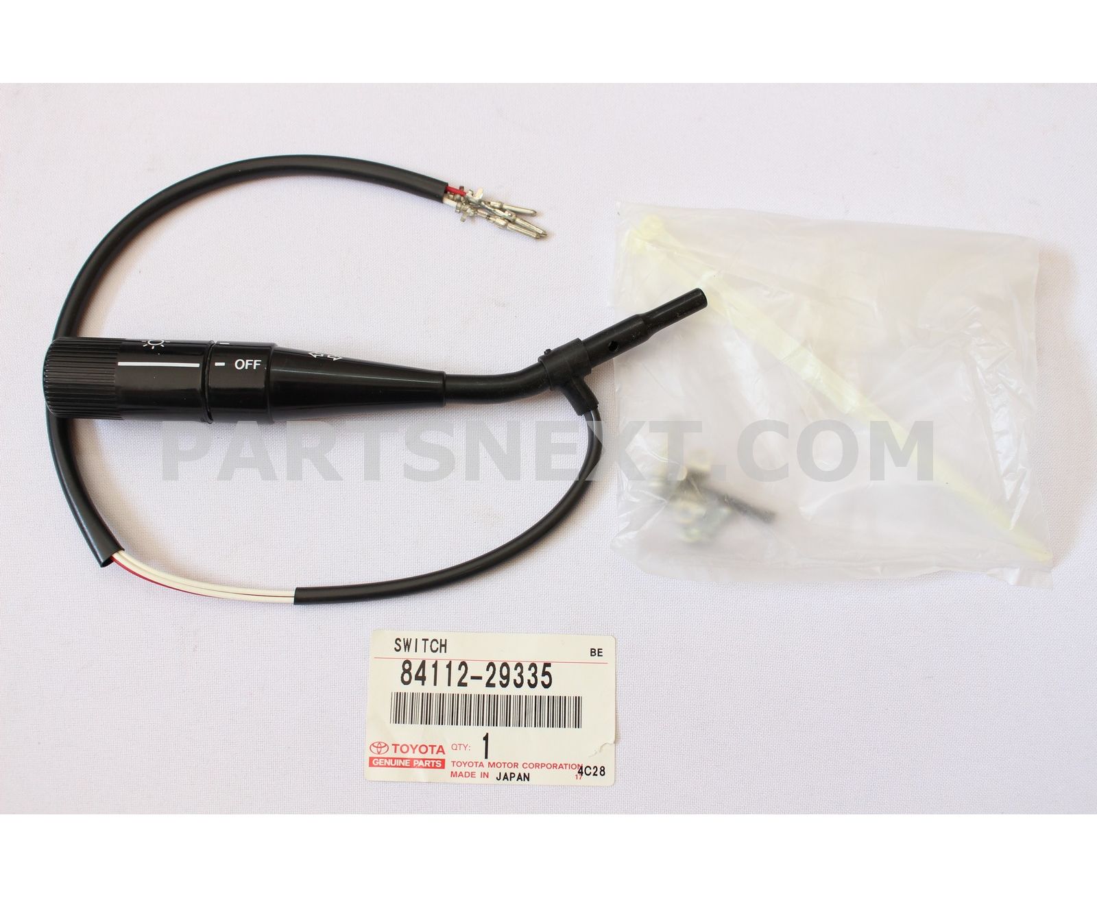 Toyota :: 84112-29335 SWITCH ASSY, LIGHT CONTROL, NO.1