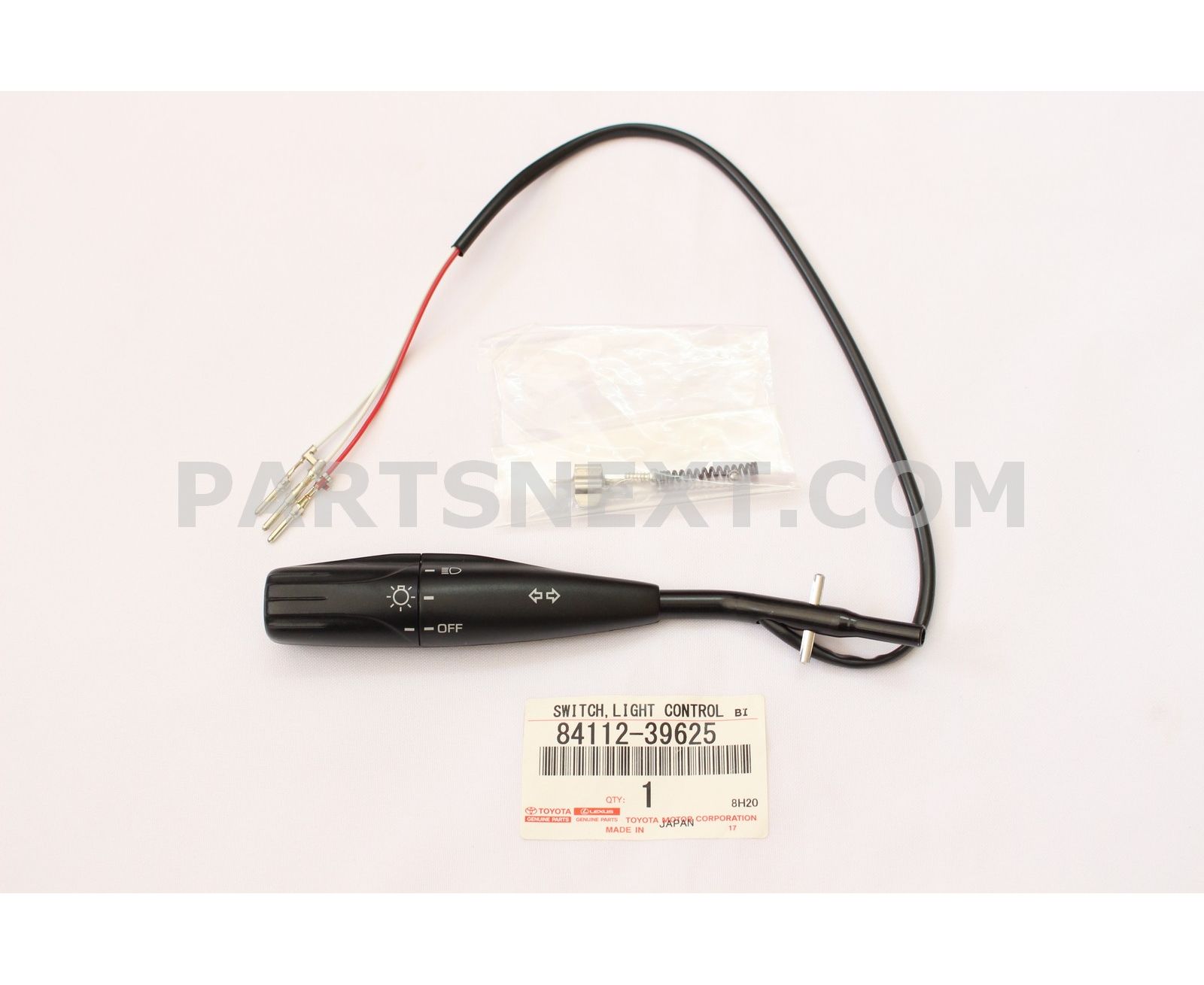 Toyota :: 84112-39625 SWITCH ASSY, LIGHT CONTROL, NO.1