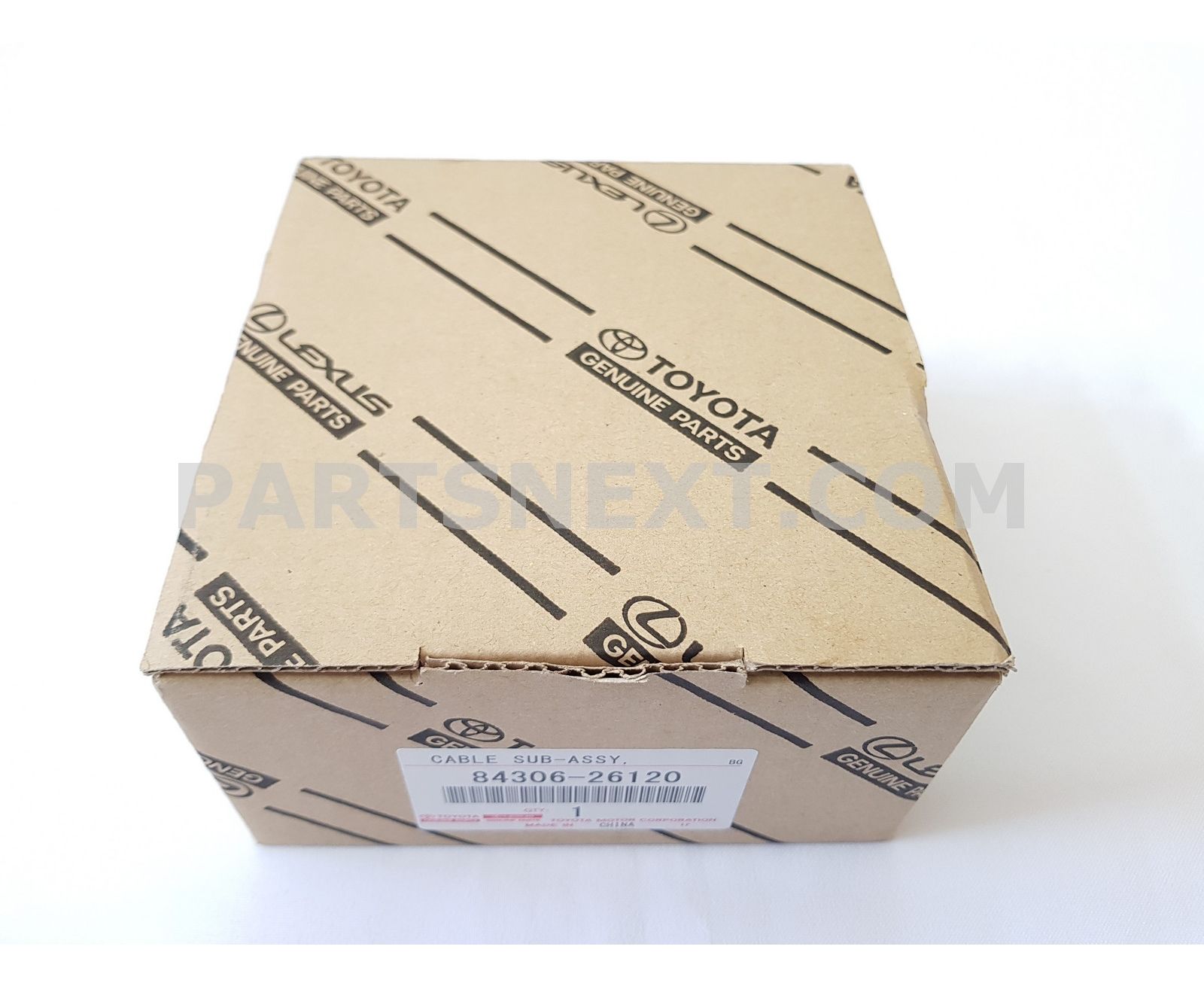 Toyota :: 84306-26120 CABLE SUB-ASSY, SPIRAL