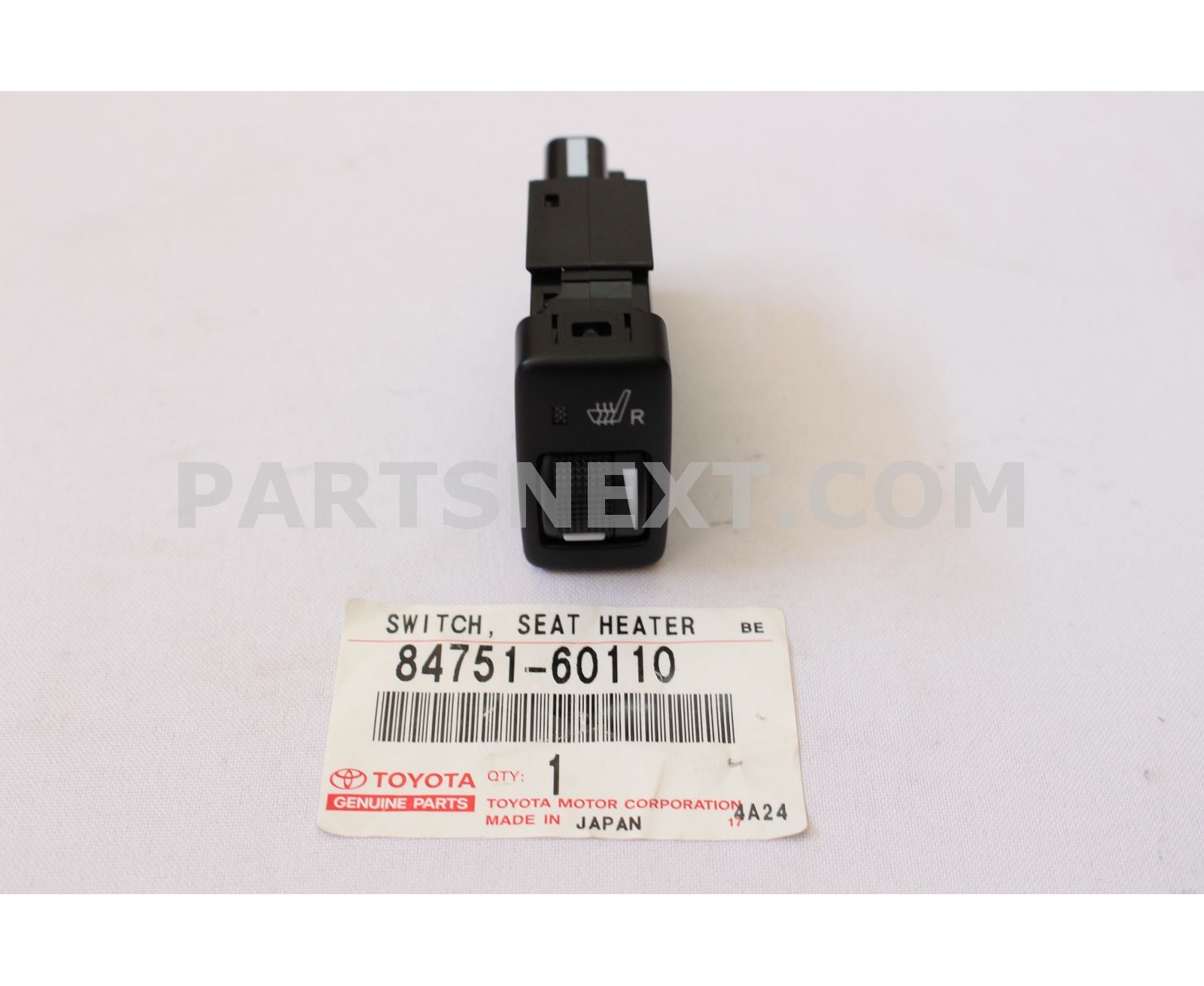 Toyota :: 84751-60110 SWITCH, SEAT HEATER
