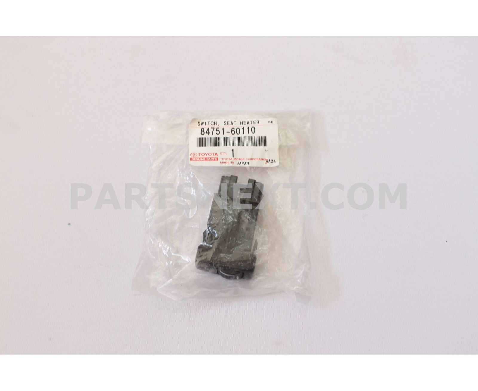 Toyota :: 84751-60110 SWITCH, SEAT HEATER
