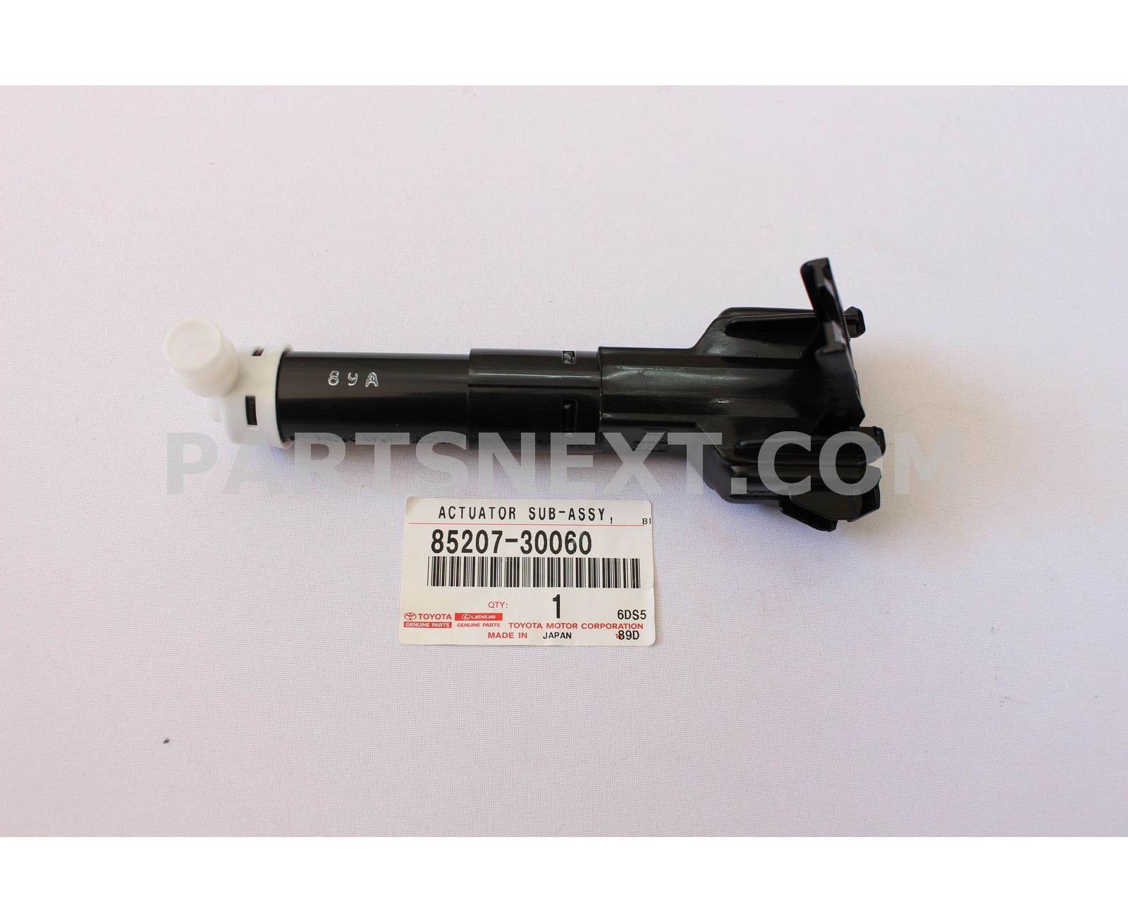 Toyota :: 85207-30060 ACTUATOR SUB-ASSY, HEADLAMP WASHER, RH