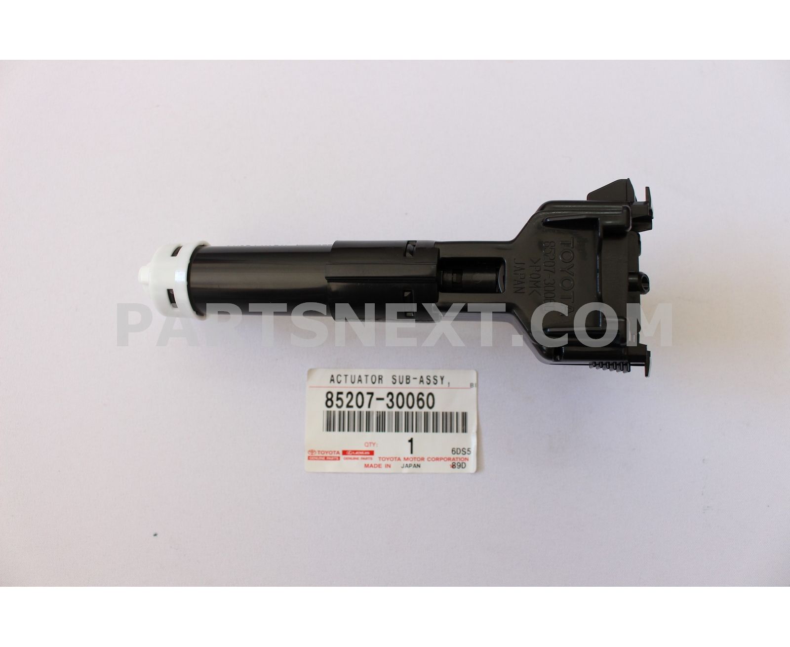 Toyota :: 85207-30060 ACTUATOR SUB-ASSY, HEADLAMP WASHER, RH