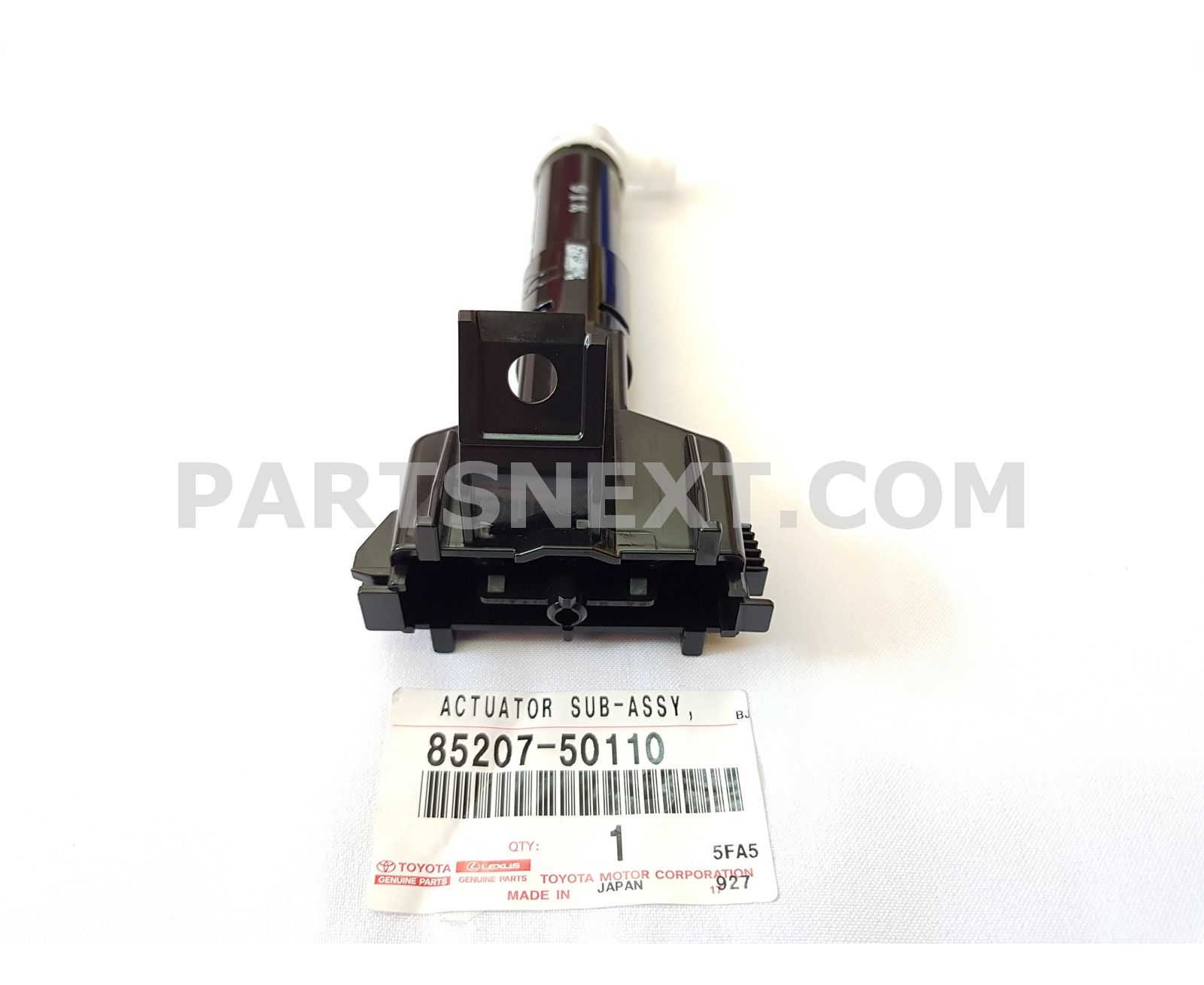 Toyota :: 85207-50110 ACTUATOR SUB-ASSY, HEADLAMP WASHER, RH