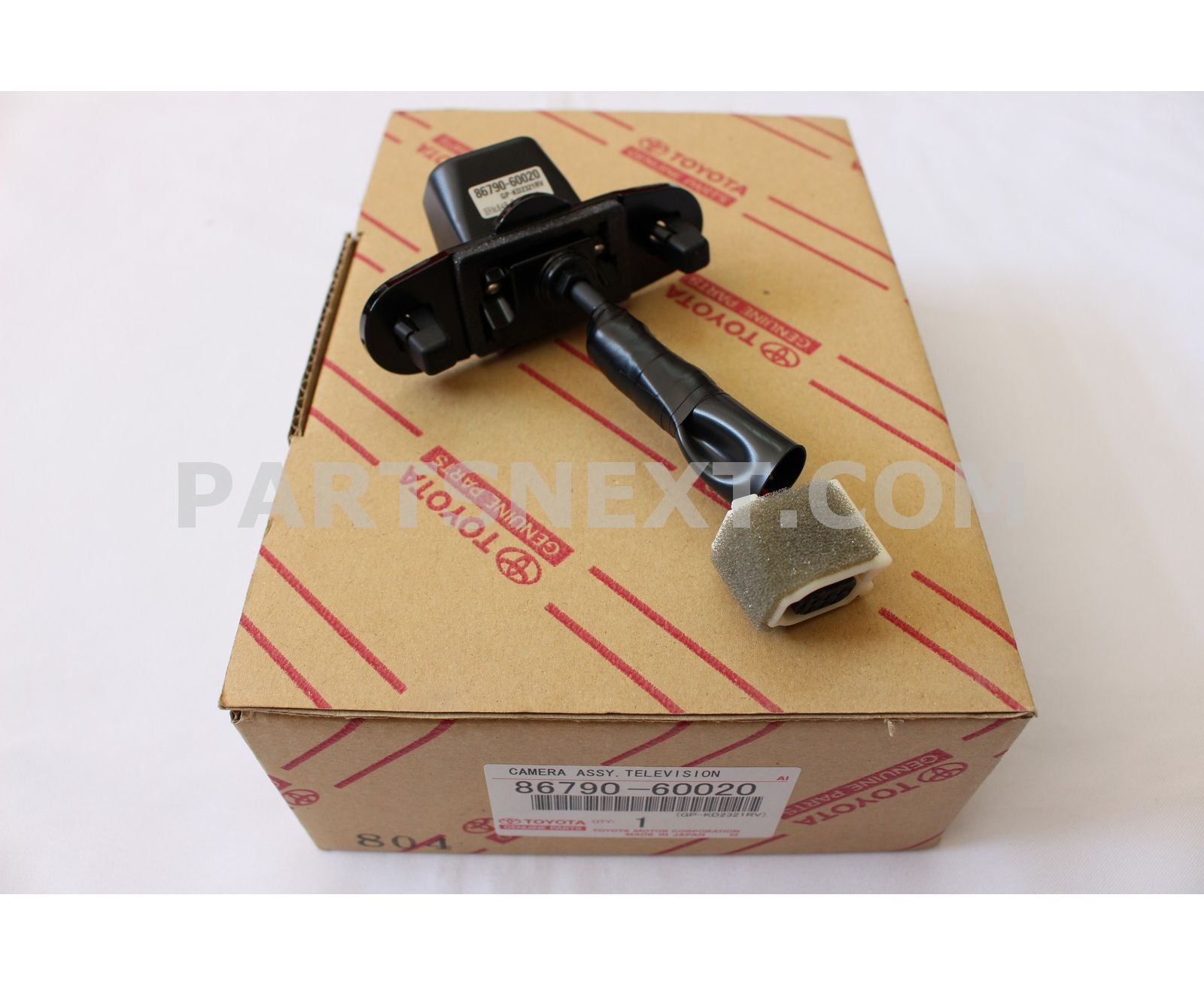 Toyota :: 86790-60020 CAMERA ASSY, TELEVISION