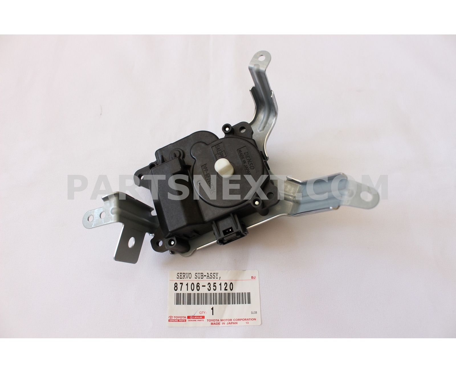 Toyota :: 87106-35120 SERVO SUB-ASSY, DAMPER(FOR MODE)