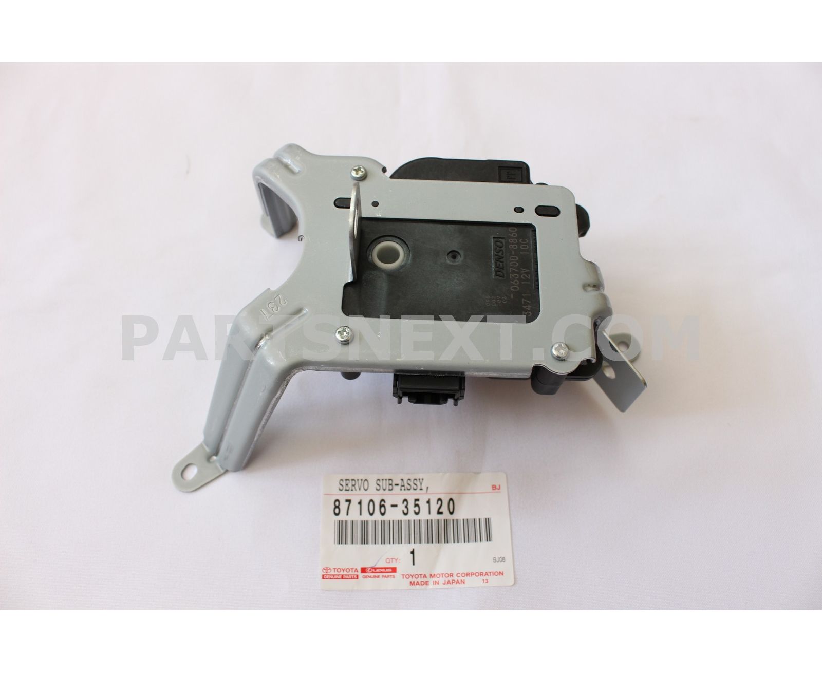 Toyota :: 87106-35120 SERVO SUB-ASSY, DAMPER(FOR MODE)