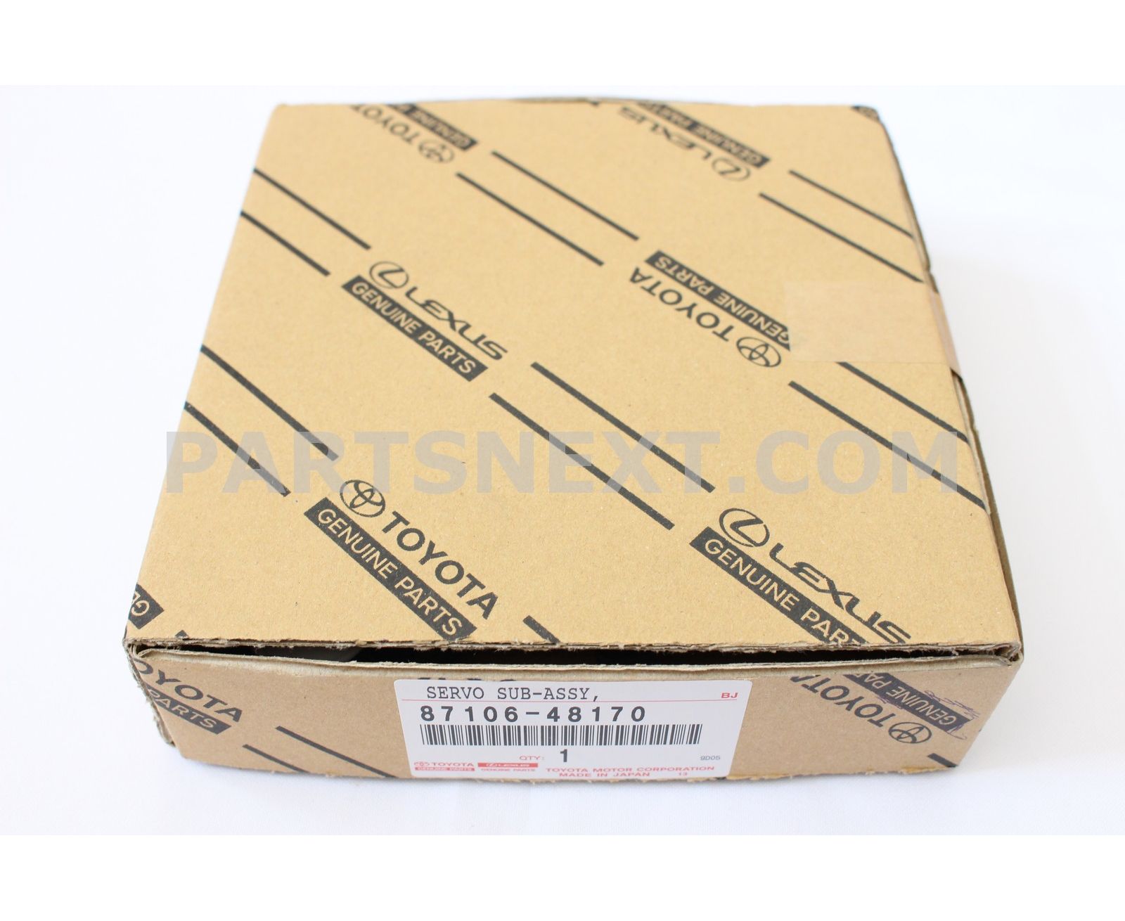 Toyota :: 87106-48170 DAMPER SERVO SUB-ASSY, AIR CONDITIONER RADIATOR, NO.1