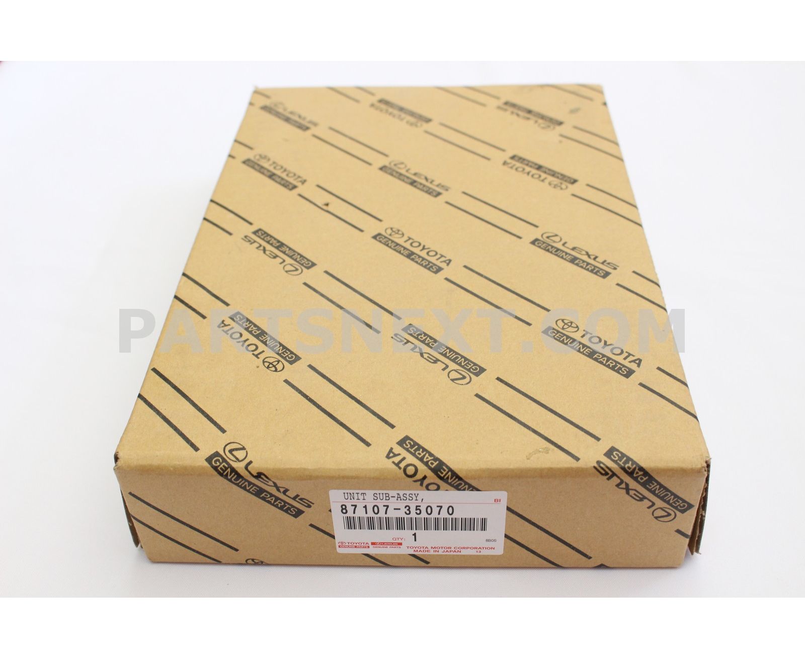 Toyota :: 87107-35070 UNIT SUB-ASSY, HEATER RADIATOR