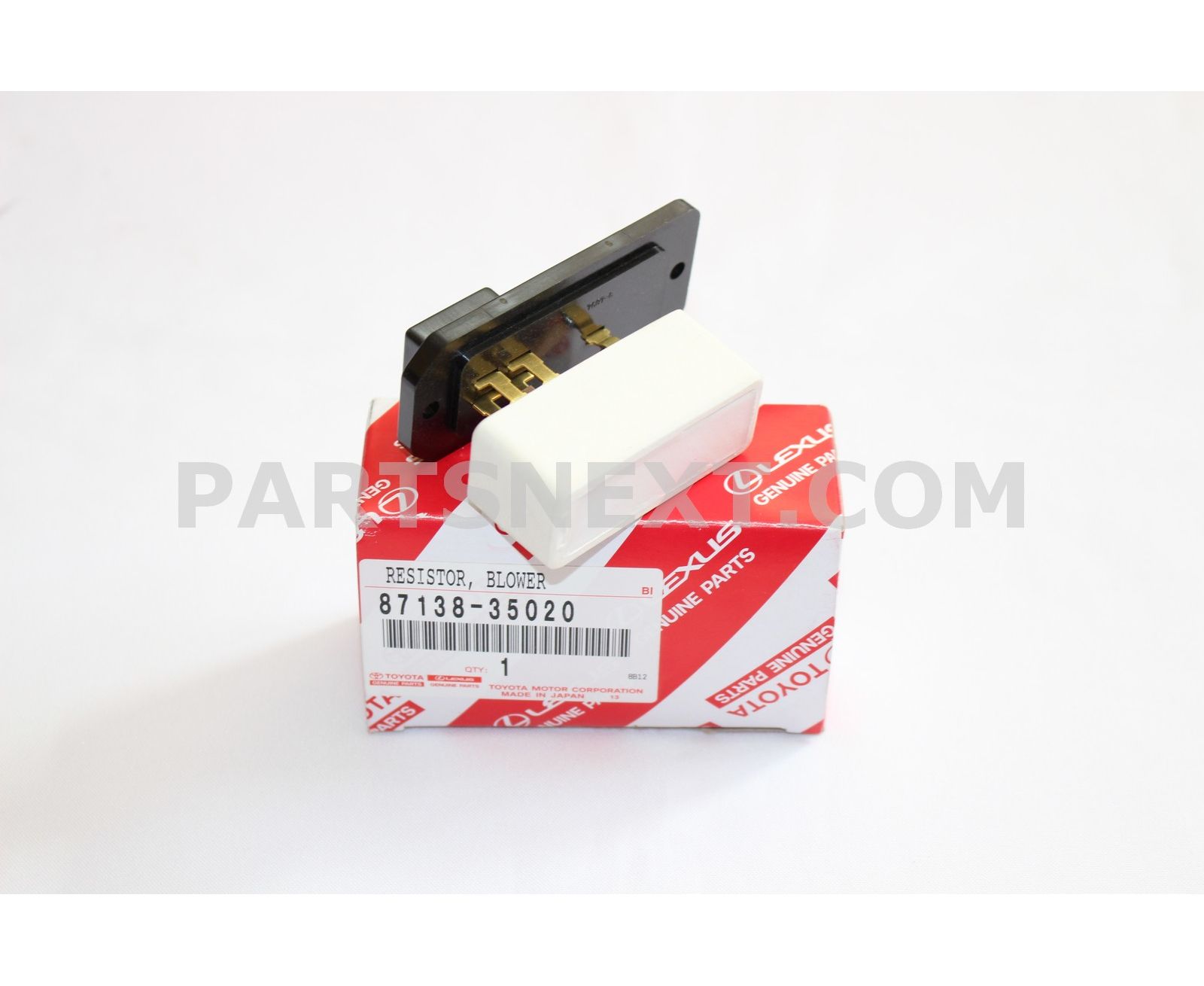 Toyota :: 87138-35020 RESISTOR, HEATER BLOWER